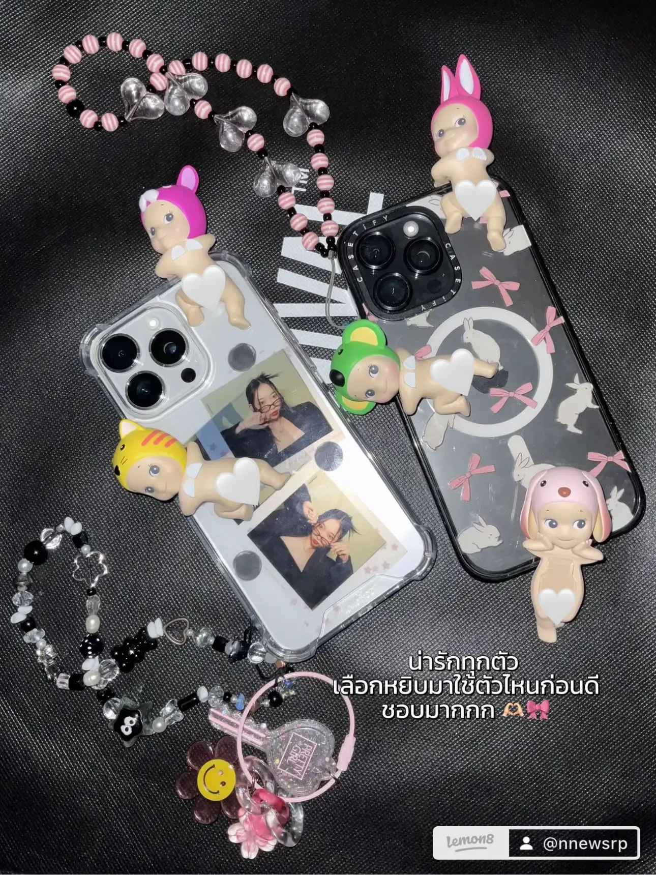Sonny Angel hippers🌸🐰🦁🐱🐨🐷🐹🐵 ที่ติดทรส.สุดคิ้วท์>