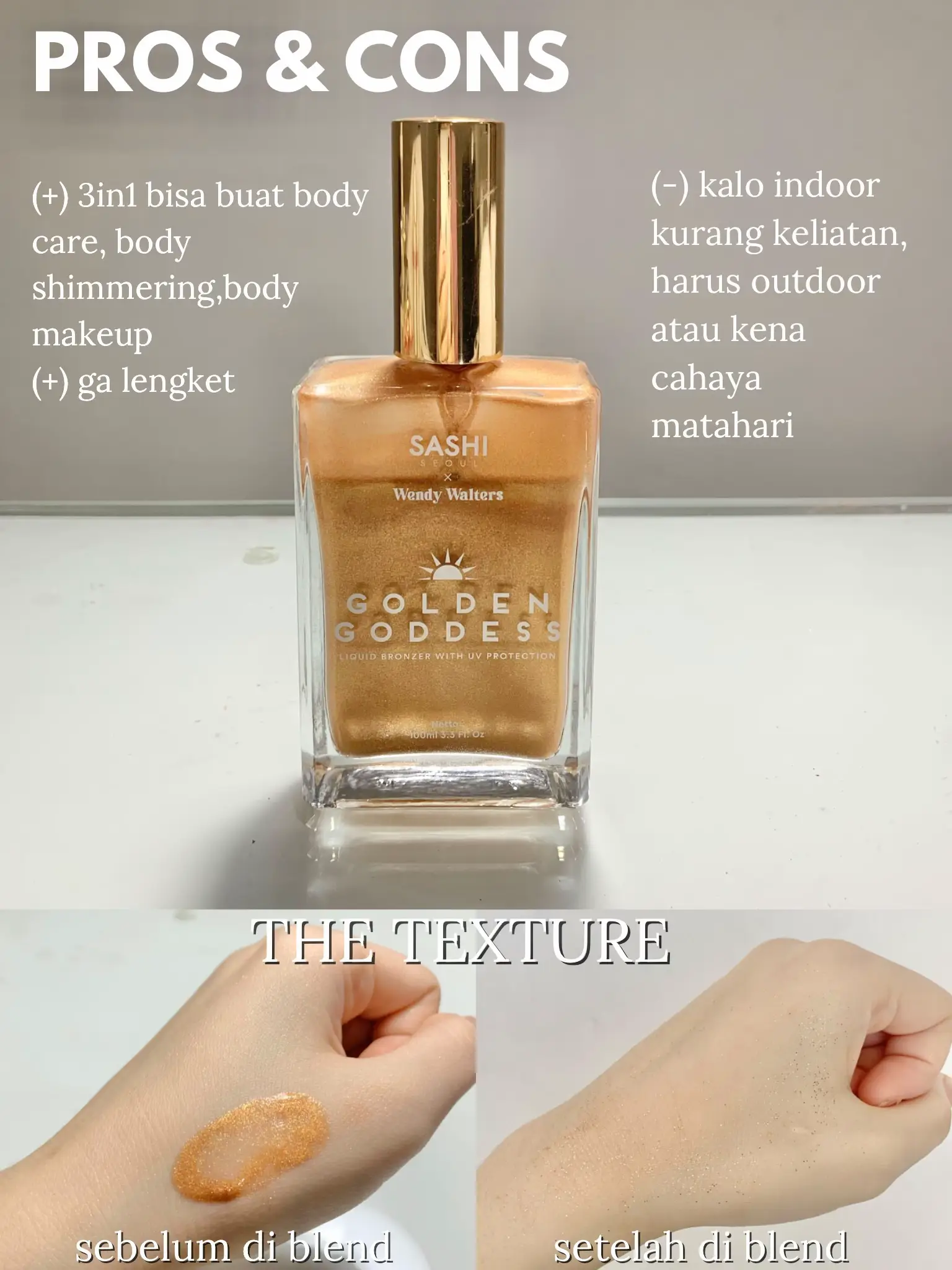 Golden Goddess Sashi Review | แกลเลอรีที่โพสต์โดย Sheryl azalia | Lemon8