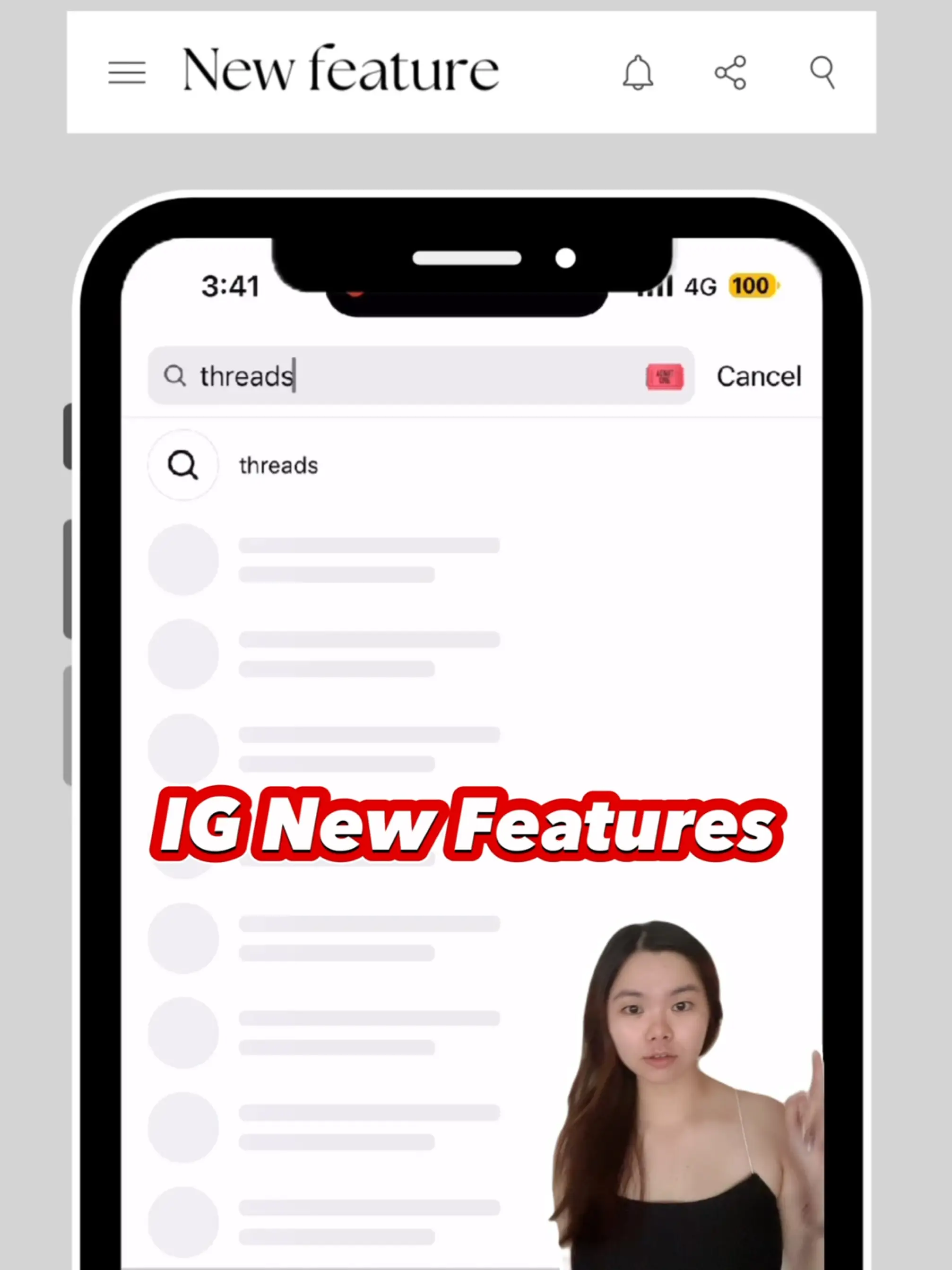 IG new features?! Threads | Video published by yvonnelmyy | Lemon8