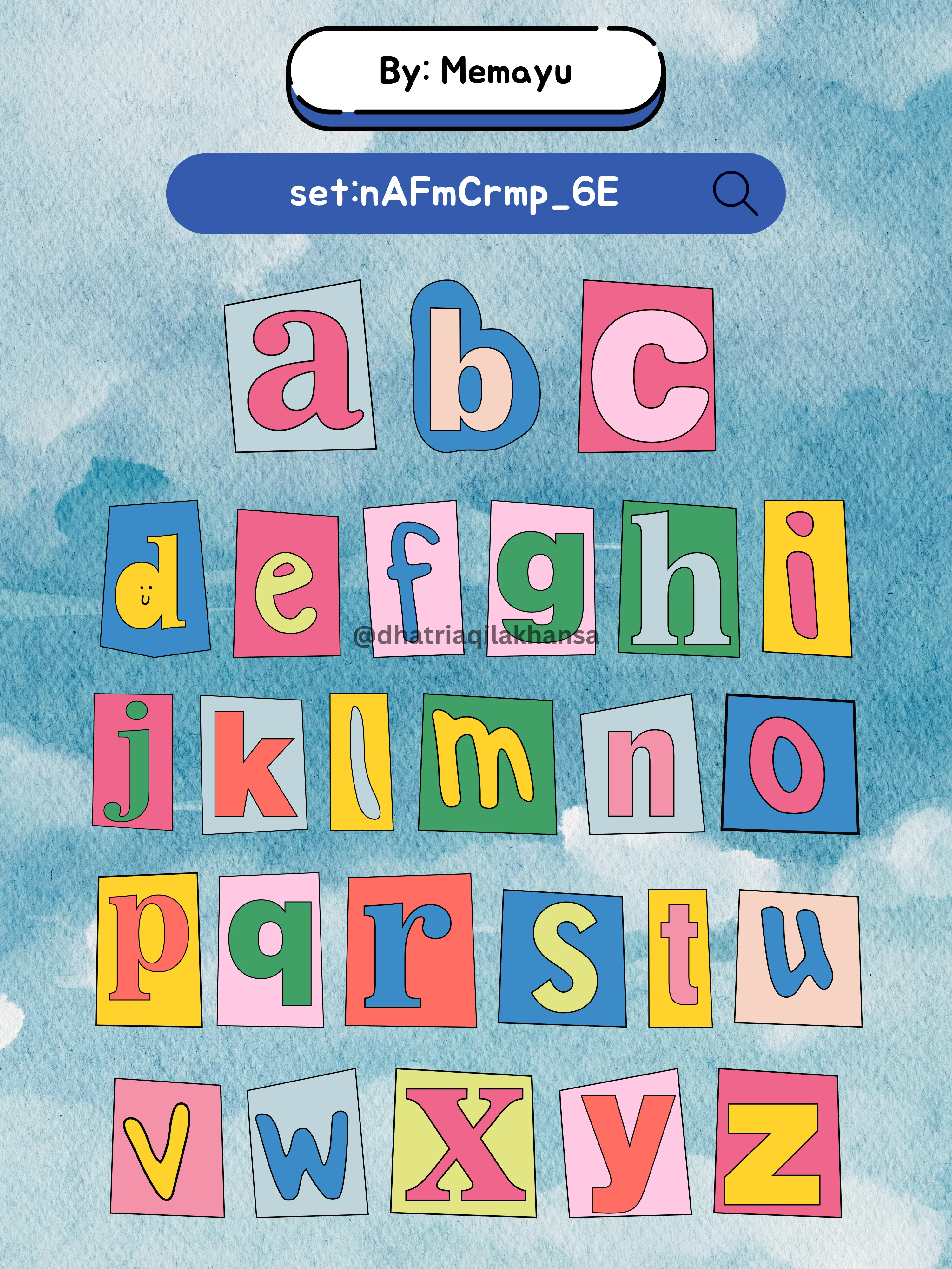 Huruf Abjad Yg Lucu Untuk Di Print - Pencarian Lemon8