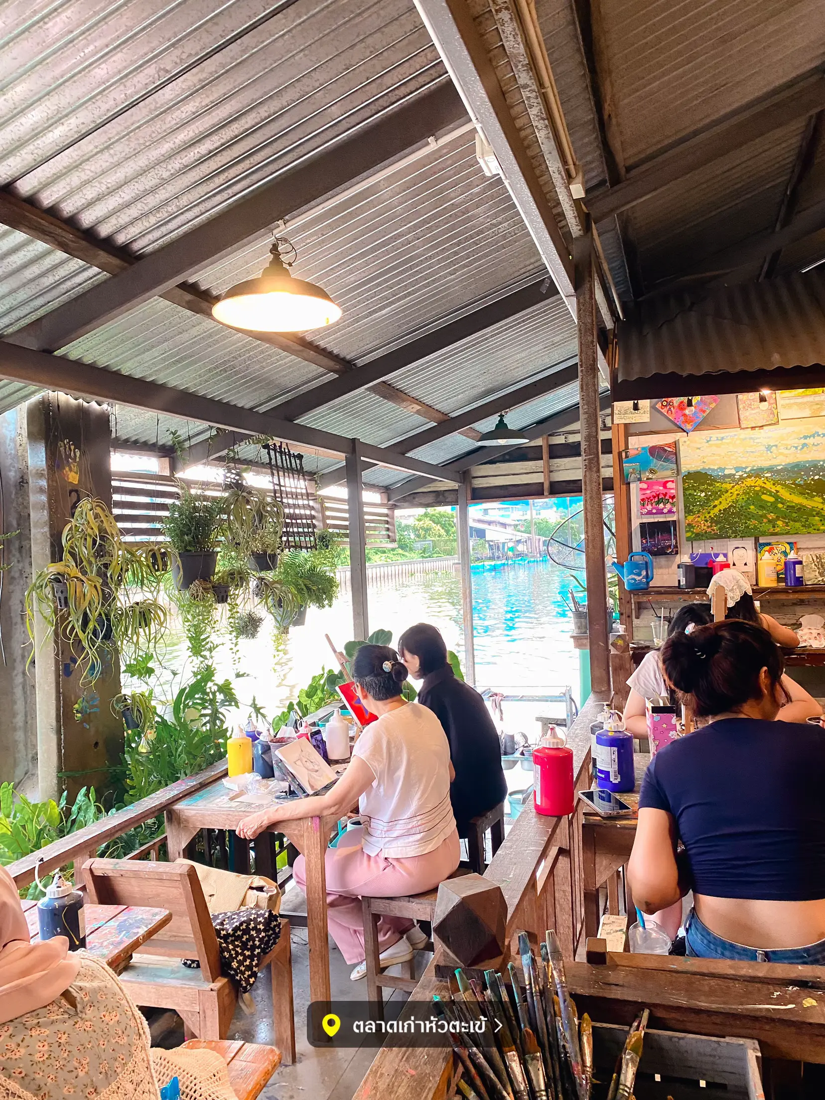 📍 วาดรูปชิวๆกันที่ IJOI STUDIO🎨 ตลาดหัวตะเข้ ลาดกระบัง | แกลเลอรีที่ ...