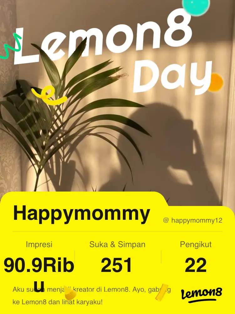 Sudah 3 Bulan bareng Lemon | Galeri diposting oleh Happymommy | Lemon8