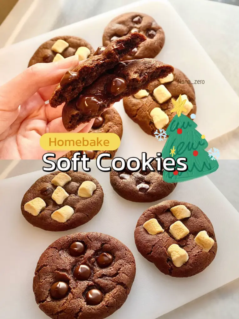 แวะมาอวด Soft Cookies 🍪ทำเองค่าา 💗 | แกลเลอรีที่โพสต์โดย Nana_zero | Lemon8