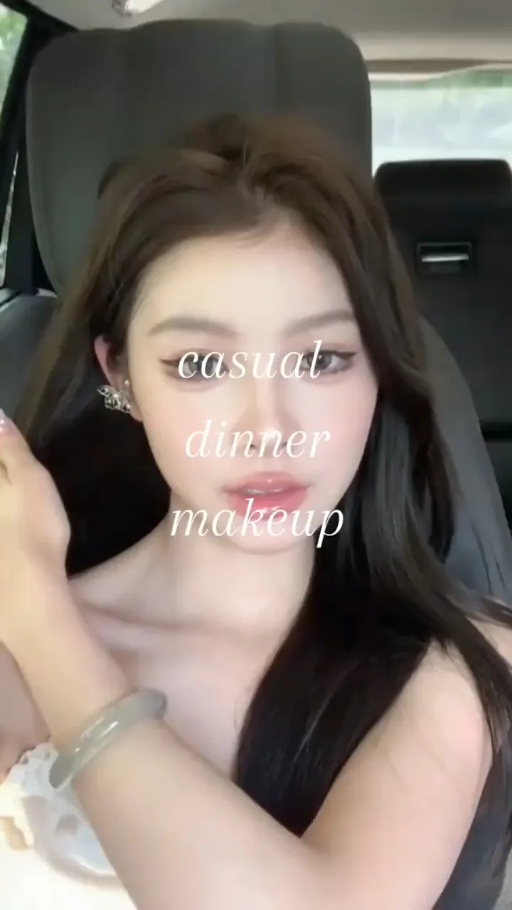 casual Dinner makeup | วิดีโอที่เผยแพร่โดย Lin | Lemon8