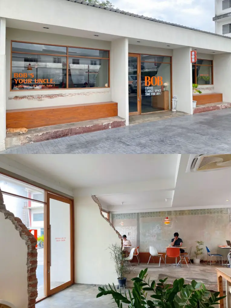 BOB COFFEE (บ็อบ) 🧡 คาเฟ่เท่ ๆ สไตล์ Loft ย่านสันติธรรม ☕️ | แกลเลอรีที่โพสต์โดย ArrayeeJourney🌷 ...