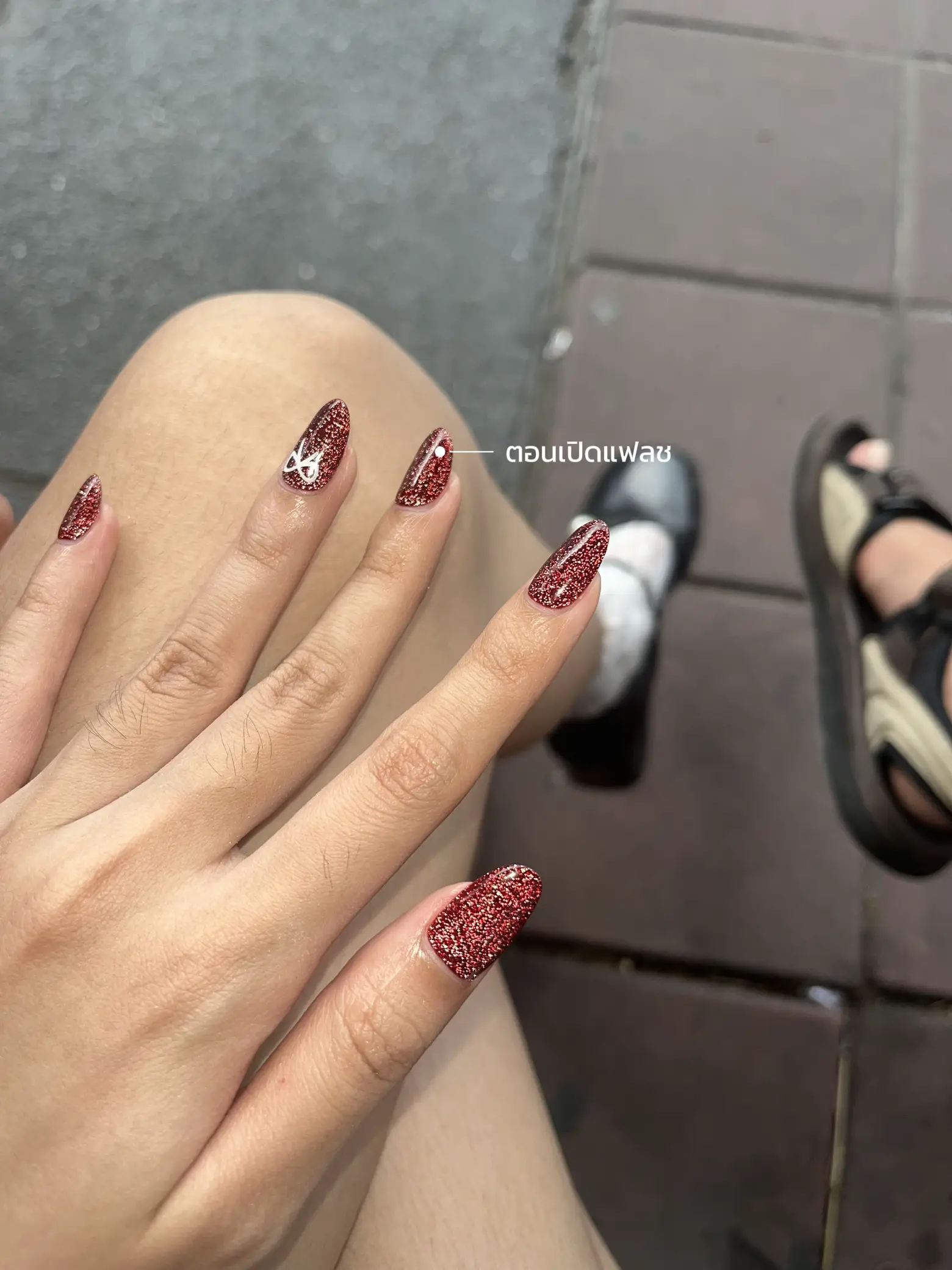RED NAIL THEORY ทำไมต้องเล็บแดง🤔 | แกลเลอรีที่โพสต์โดย Radaparn | Lemon8