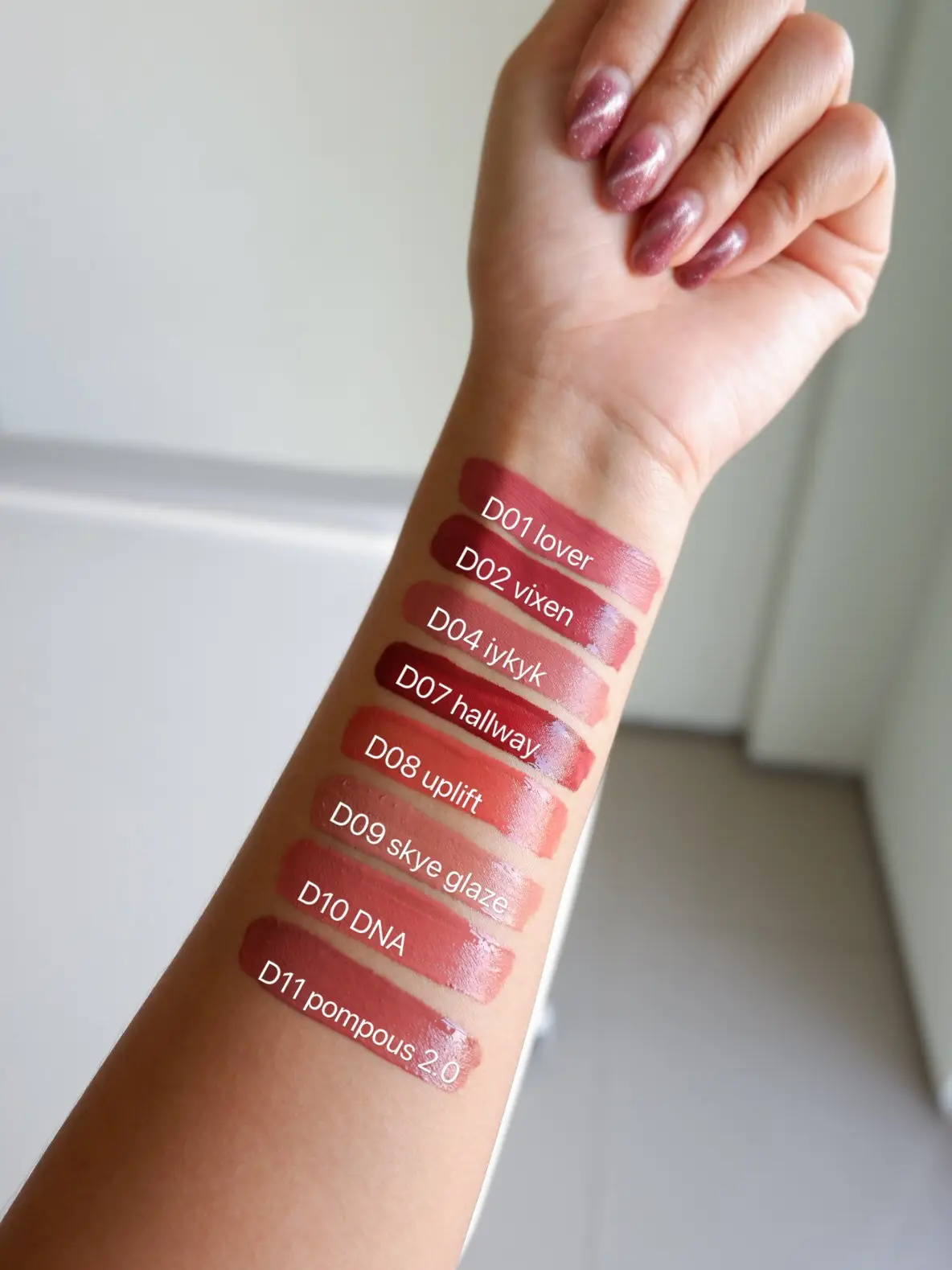 Review & Swatch MAKE OVER Glazed Lock Lip Pigment | Galeri diposting oleh Validio Rose | Lemon8