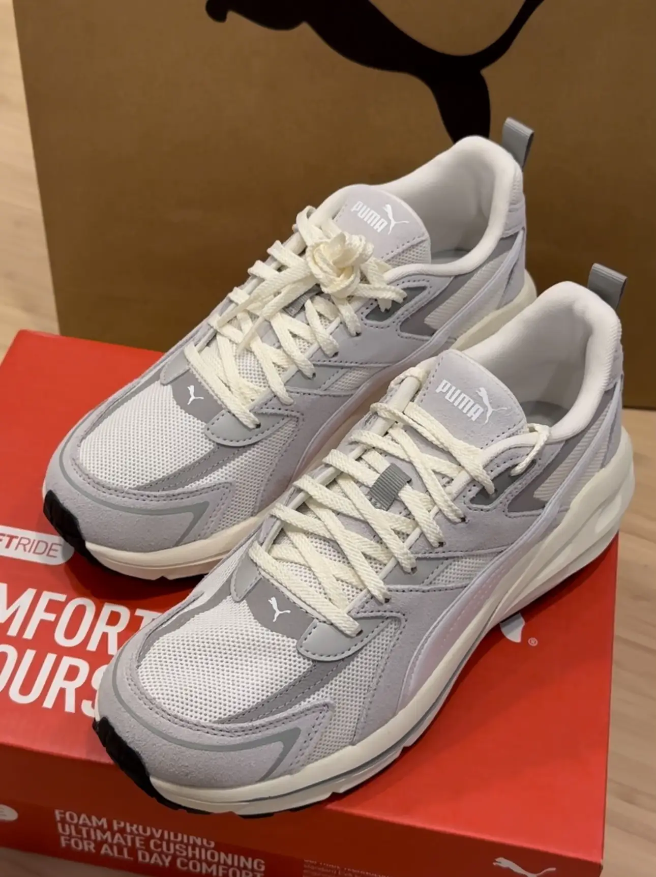 📦Unboxing my new fav sneakers PUMA 👟 | แกลเลอรีที่โพสต์โดย Khunproy 🌻 ...