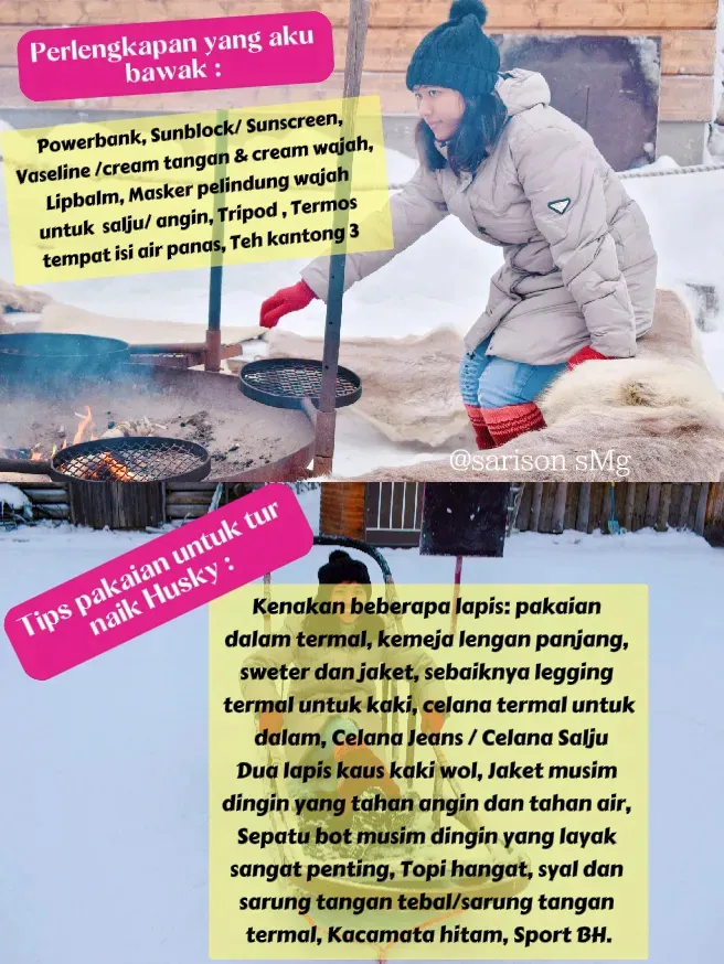 Tips wisata musim salju di Rovaniemi, Finlandia🐕‍ | Galeri diposting ...