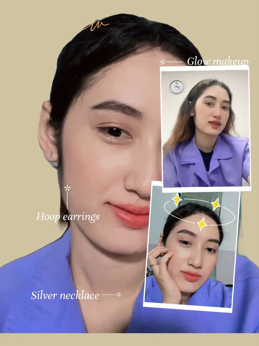 เราเป็นคนผมหยิก พอมัดแล้วค่อยดูดีหน่อย🥰 | แกลเลอรีที่โพสต์โดย Pakitta Phutted | Lemon8