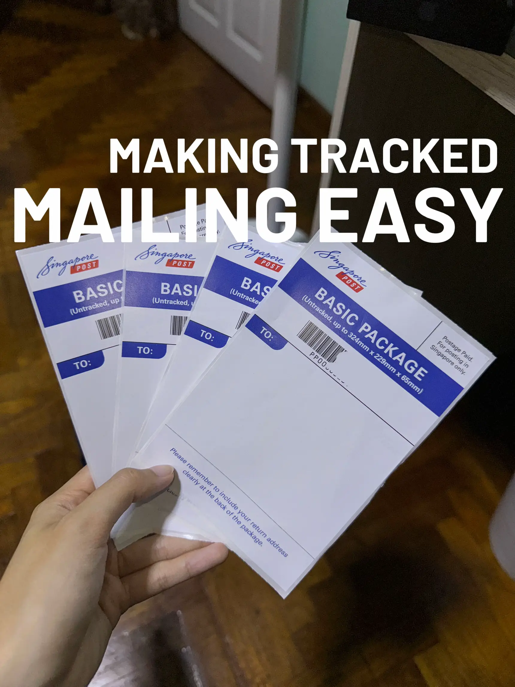 MAKING TRACKED MAILING EASY | Gallery posted by laura meg | Lemon8