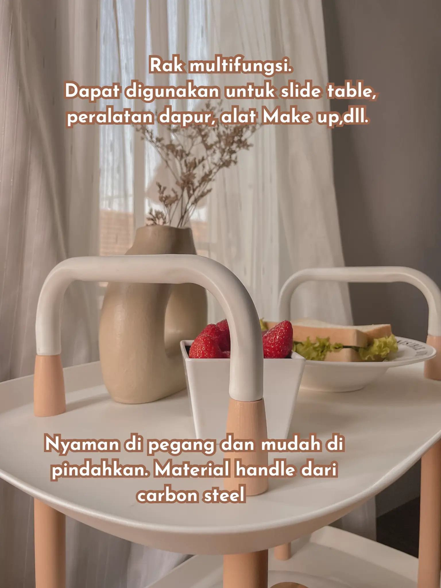 Rak Aesthetic multifungsi | แกลเลอรีที่โพสต์โดย Yorindakusuma | Lemon8