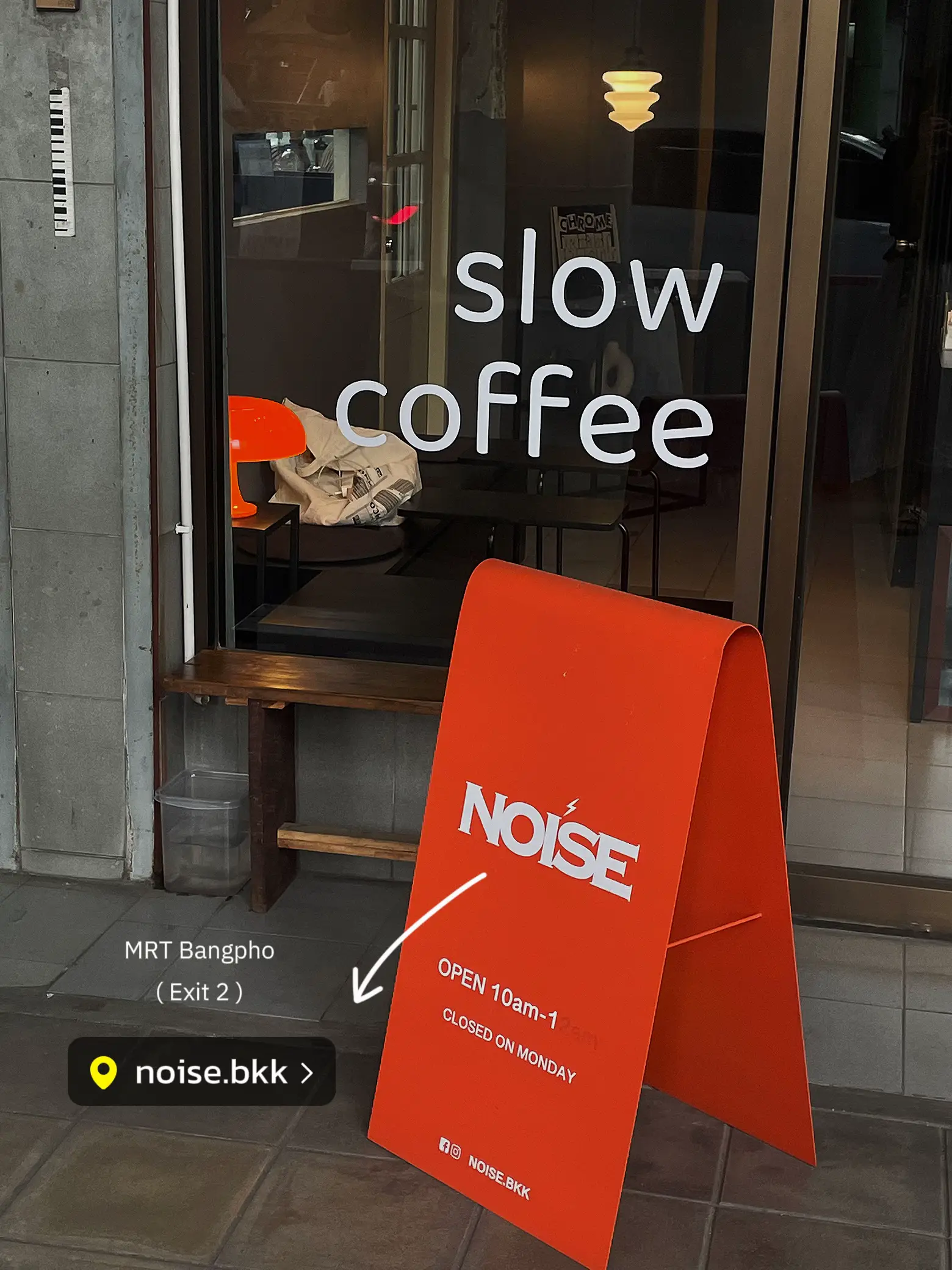 NOISE.BKK | Slow Coffee | แกลเลอรีที่โพสต์โดย Julie 🪴 | Lemon8