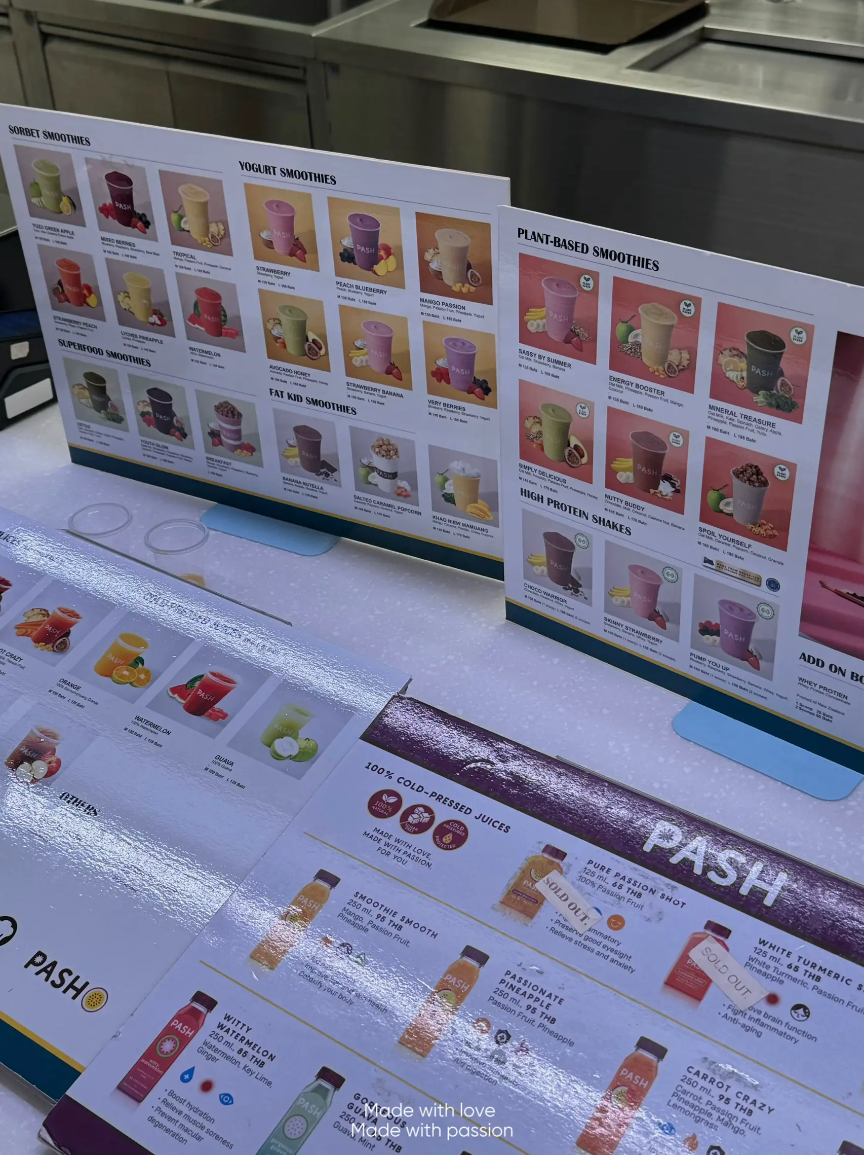 PASH Juice 🍓 สายเฮลตี้ ห้ามพลาด!! | แกลเลอรีที่โพสต์โดย 12.prachara | Lemon8