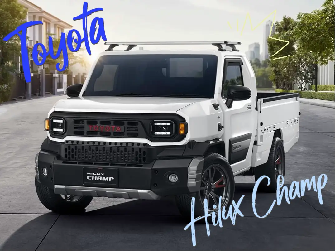 Toyota Hilux Champ กระบะขนาดกลางรุ่นใหม่ดีไซน์ทันสมัย | แกลเลอรีที่ ...