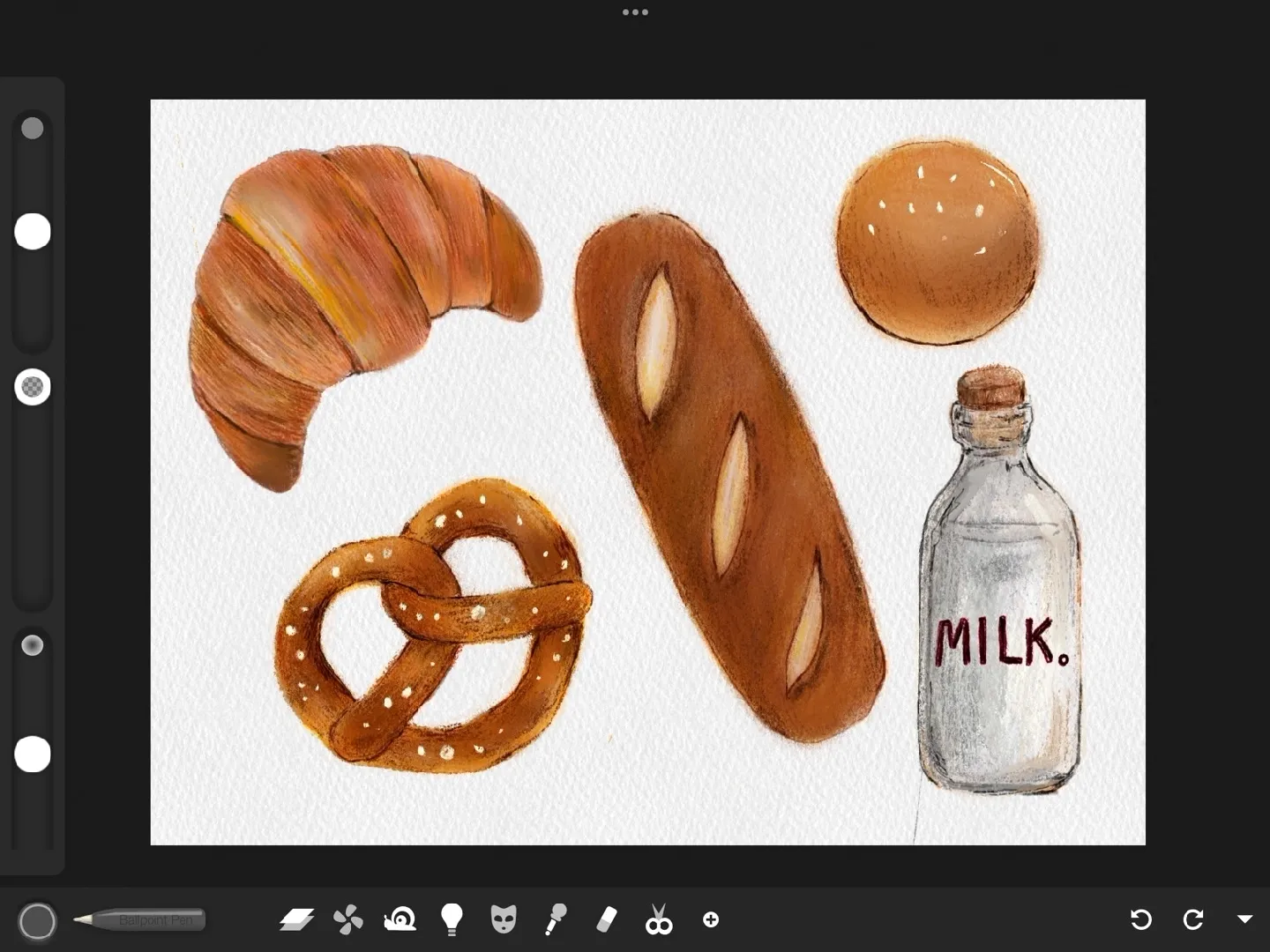 TO DAY I DRAW 07 | วาดรูปสีไม้ด้วยไอแพด 🎨 | แกลเลอรีที่โพสต์โดย Pattern ...
