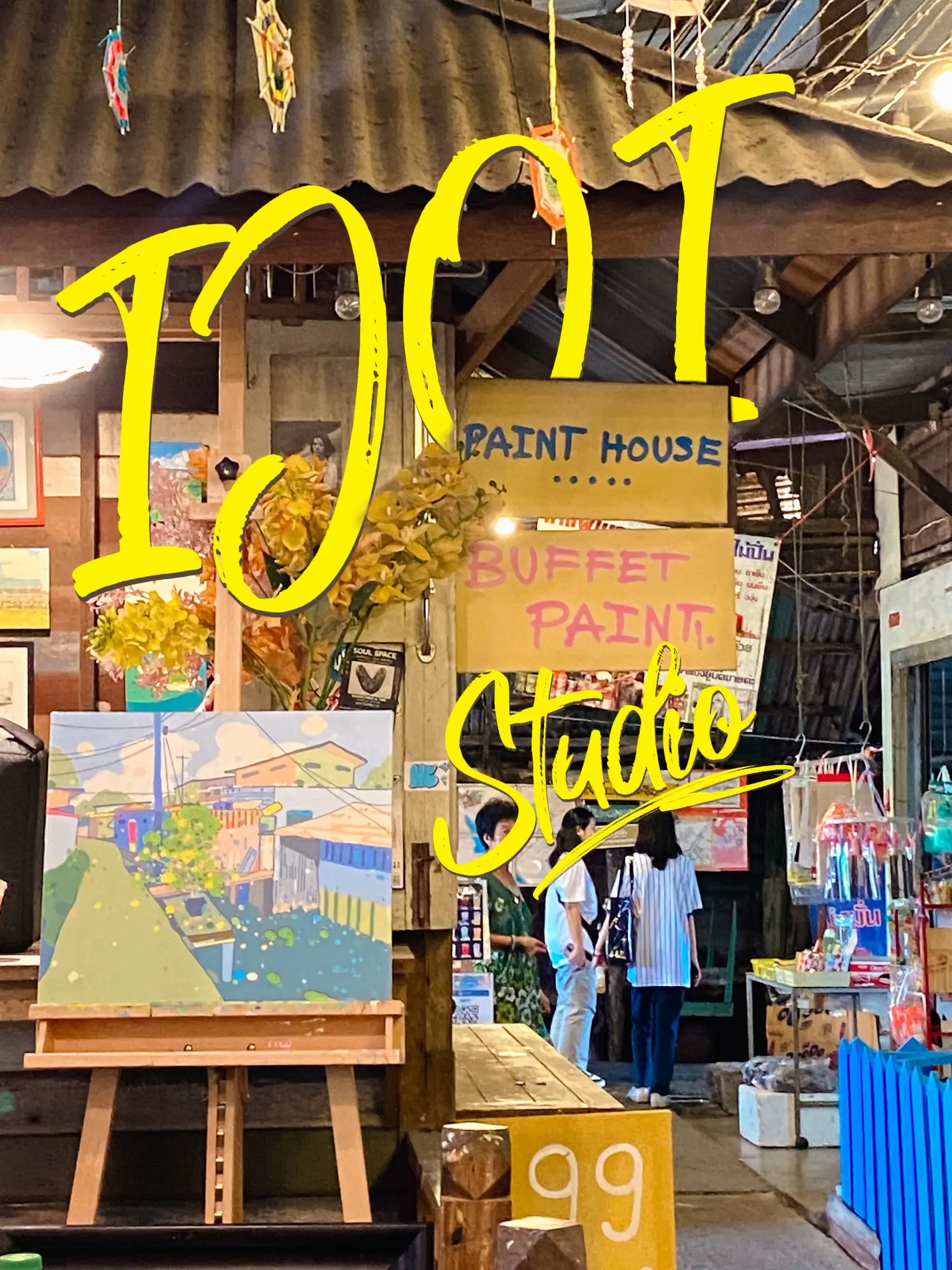 📍 วาดรูปชิวๆกันที่ IJOI STUDIO🎨 ตลาดหัวตะเข้ ลาดกระบัง | แกลเลอรีที่ ...