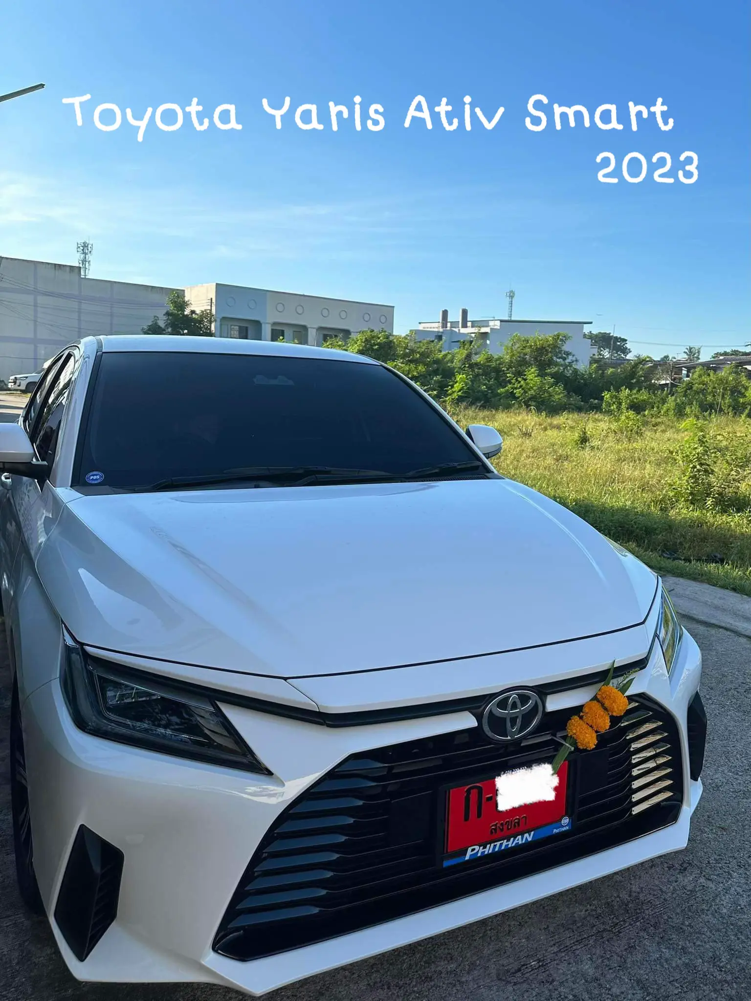 Toyota Yaris Ativ Smart 2023 | แกลเลอรีที่โพสต์โดย _jl.2109_ | Lemon8