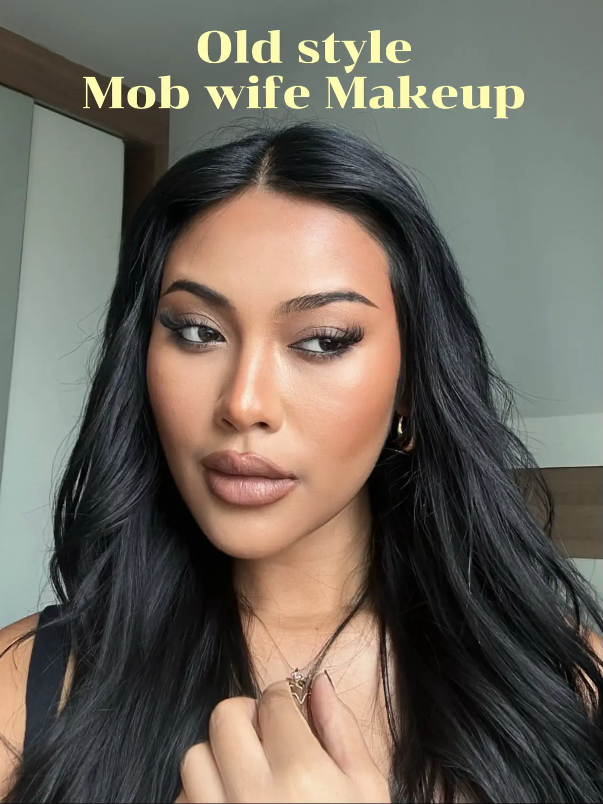 New makeup trend old style Mob wife makeup look” | วิดีโอที่เผยแพร่โดย Natcher | Lemon8