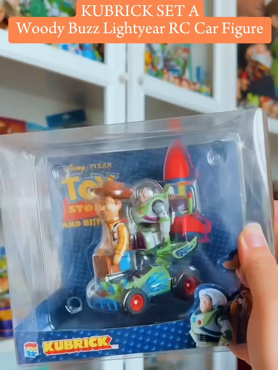 KUBRICK SET A Woody Buzz Lightyear RC Car Figure 🚀 | วิดีโอที่เผยแพร่ ...