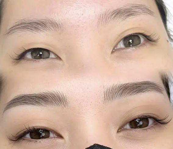 6D eyebrow natural streaks 6D microblading | Gallery posted by Happy ...