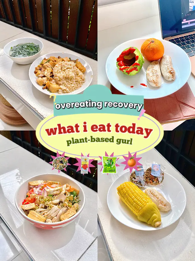 วันนี้กินอะไร💗(overeating recovery) | แกลเลอรีที่โพสต์โดย gamm | Lemon8