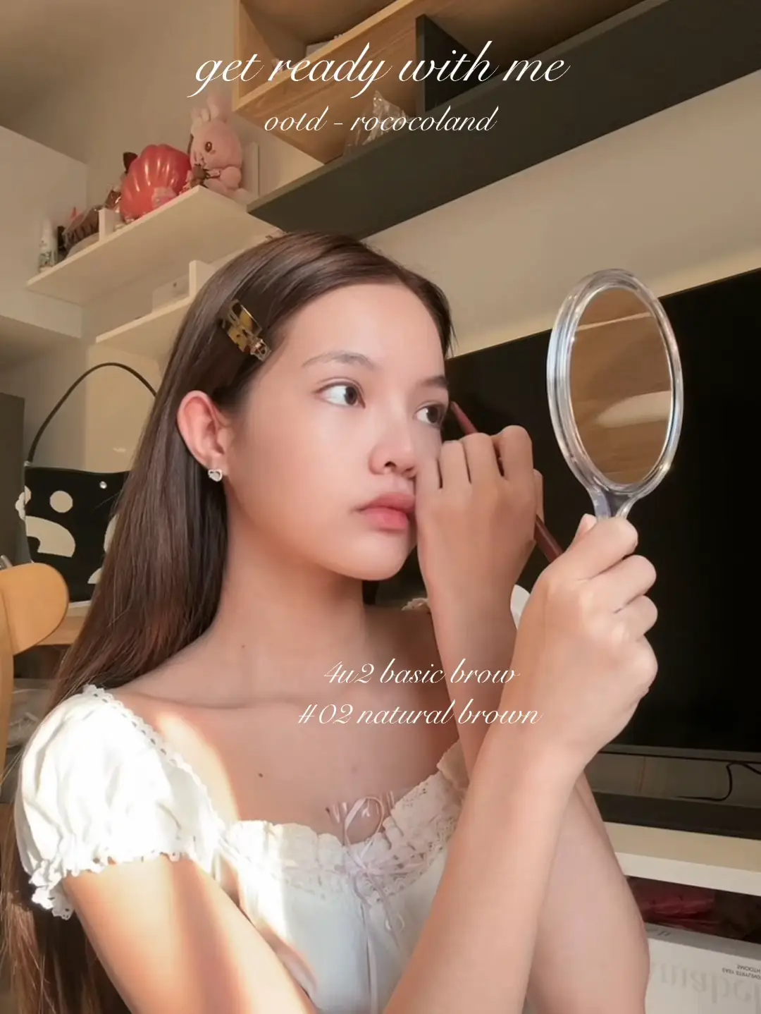 get ready with me 🎀 ootd | วิดีโอที่เผยแพร่โดย nara | Lemon8