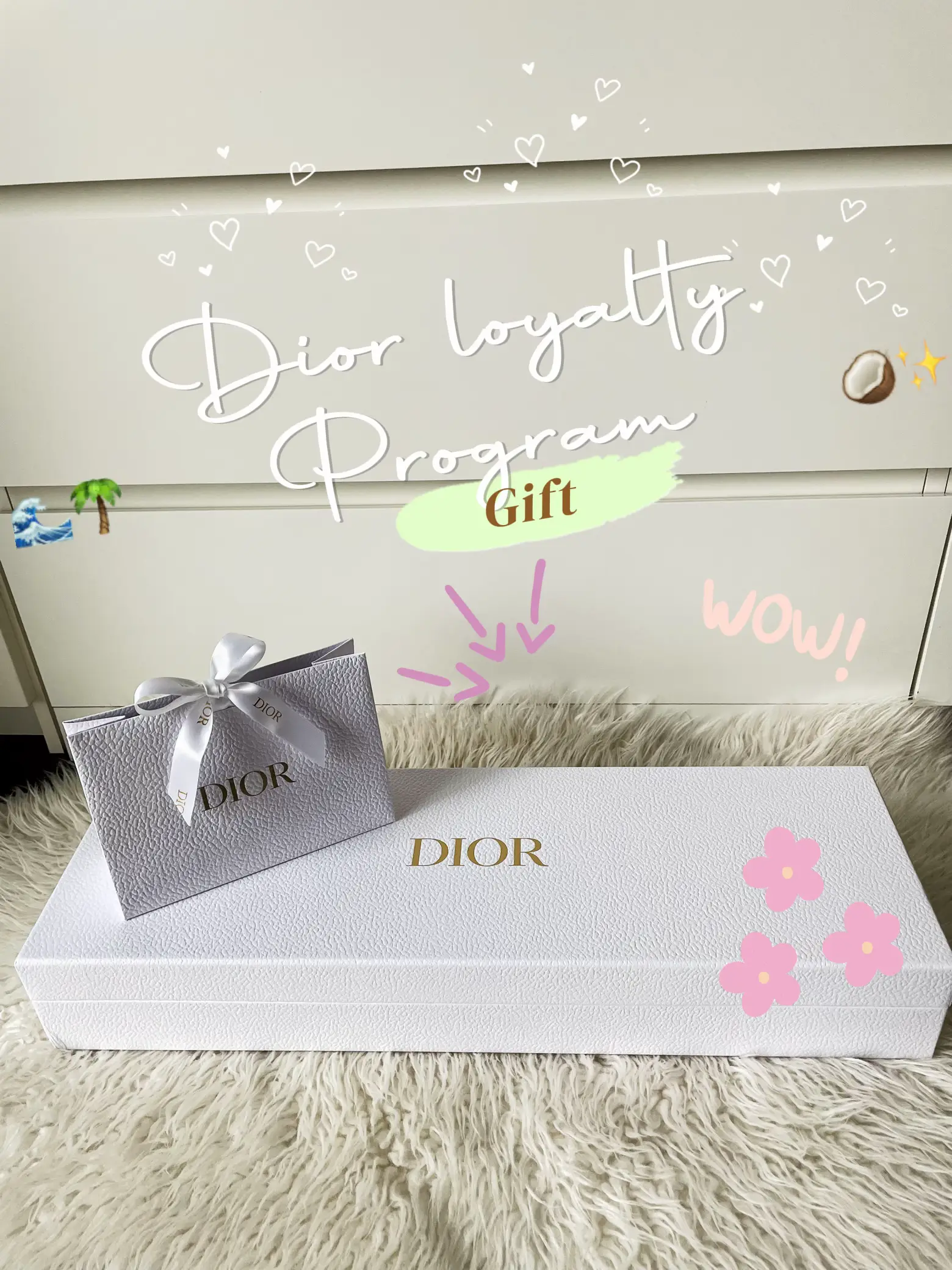 🩵 ของขวัญจาก Dior Loyalty Program 🩵 | แกลเลอรีที่โพสต์โดย BORA | Lemon8