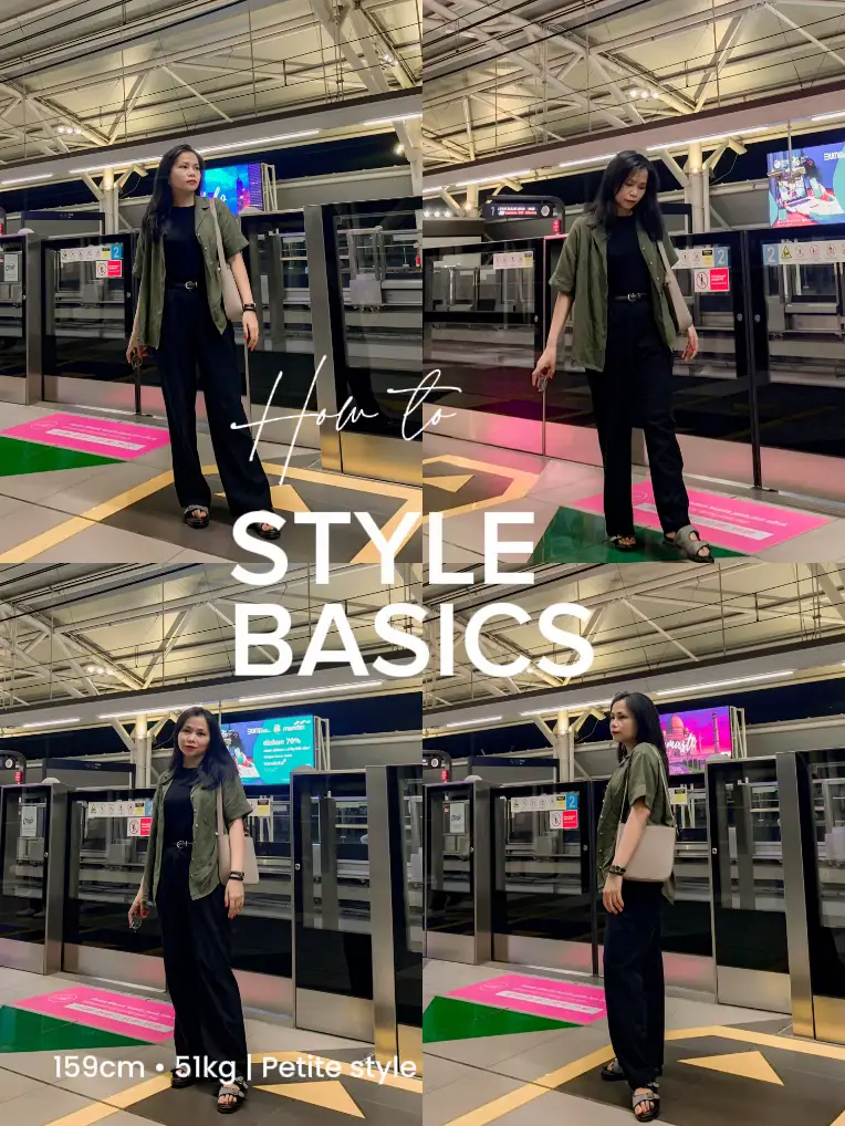 Style Basic - 159cm • 51kg | Petite style | Galeri diposting oleh Aryaty25 | Lemon8