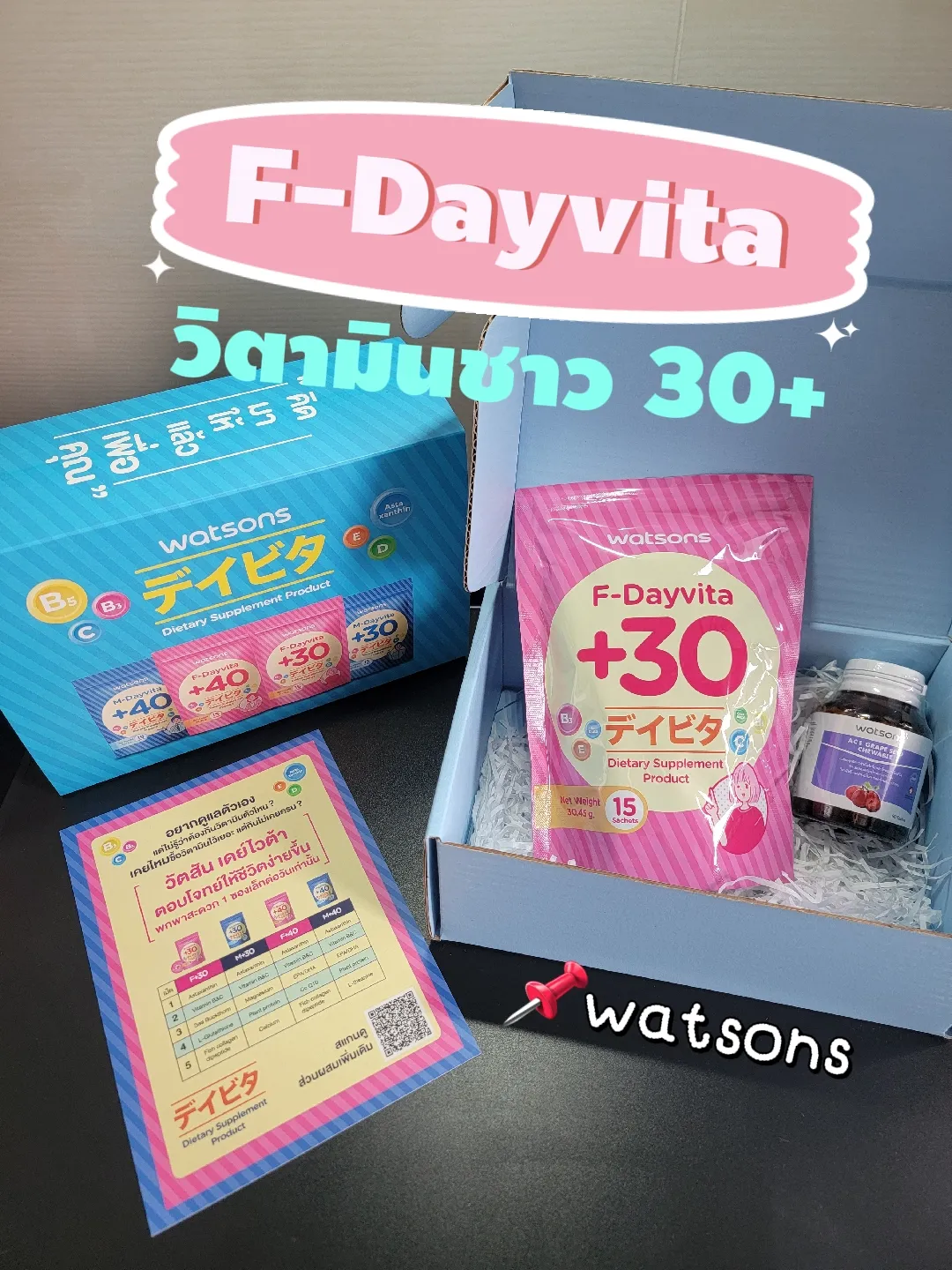 F-Dayvita วิตามินชาว 30+ จัดมาให้แล้ววว | แกลเลอรีที่โพสต์โดย สุดาพา ...