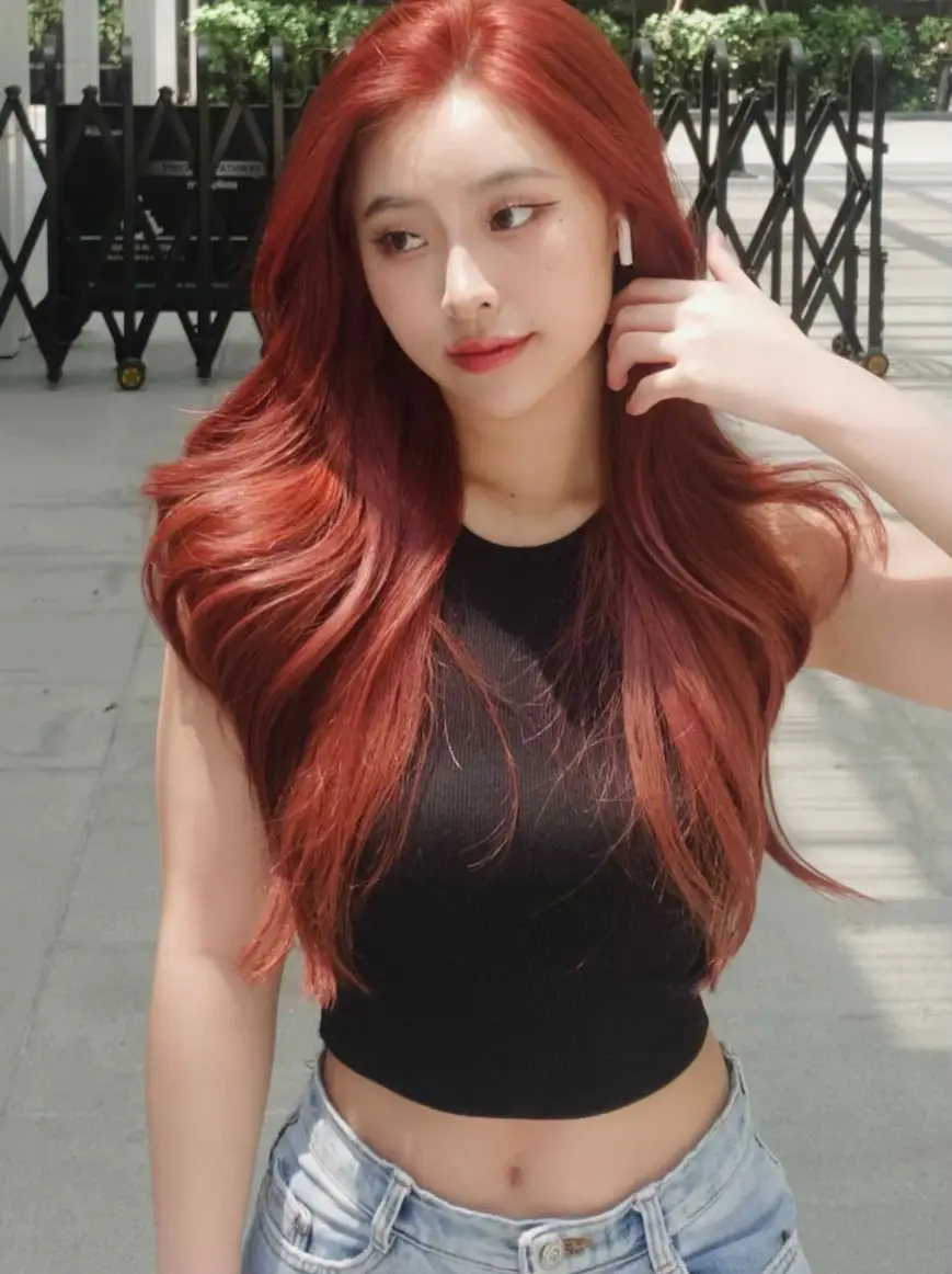 สีแดง Cherry red 🍒 | แกลเลอรีที่โพสต์โดย ME AND SIS | Lemon8