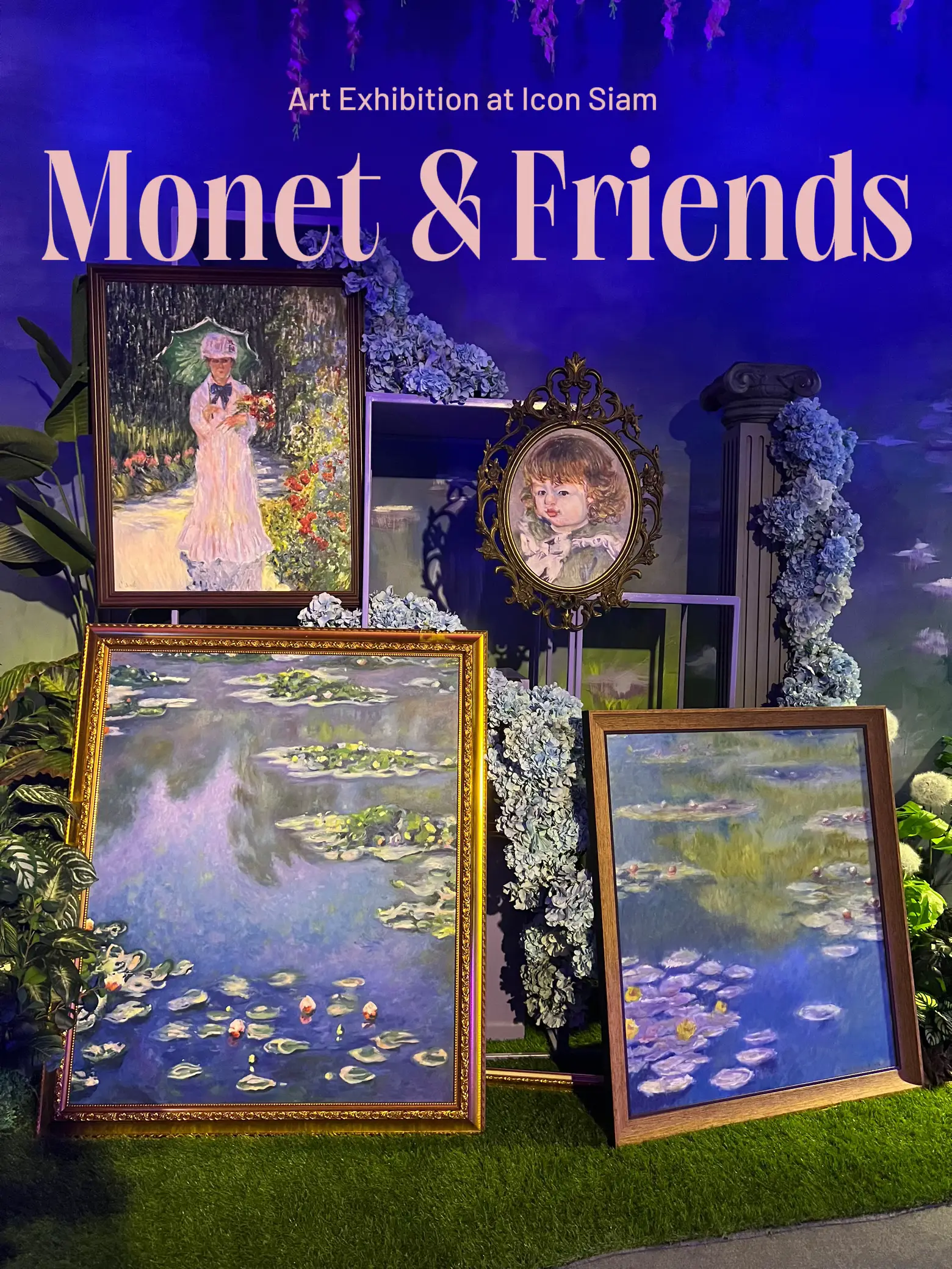 Monet & Friends ไอคอน สยาม 🎨🖼️ | แกลเลอรีที่โพสต์โดย Passaree | Lemon8