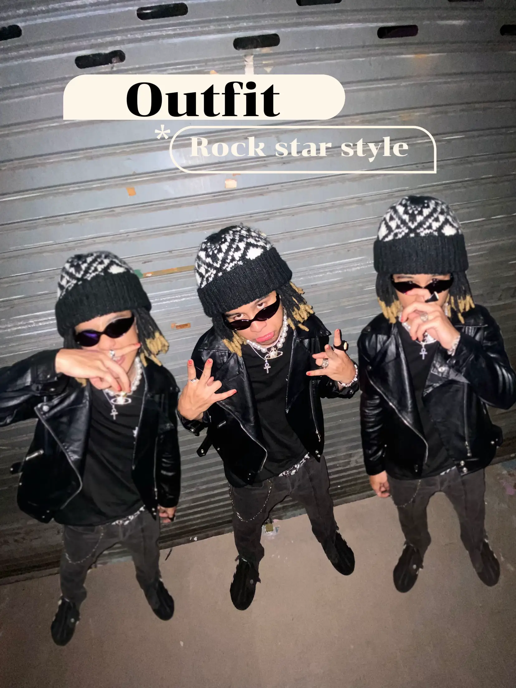 Rock star style 🔥 | แกลเลอรีที่โพสต์โดย Eark*´ސު` | Lemon8