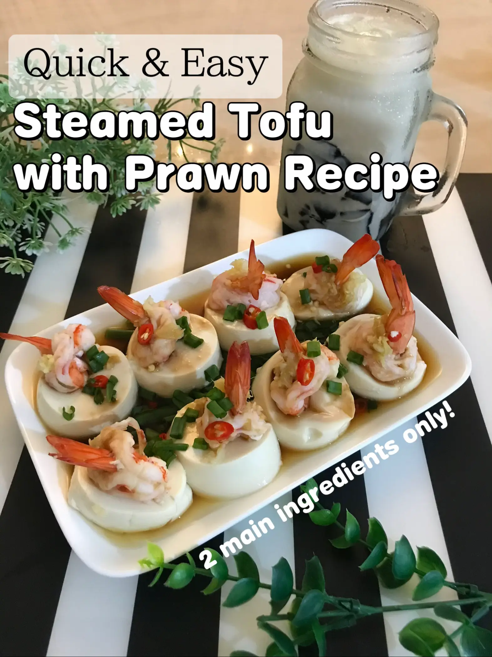 Super easy Steamed Tofu with Prawn Recipe 😋😋😋 | วิดีโอที่เผยแพร่โดย Ling | Lemon8