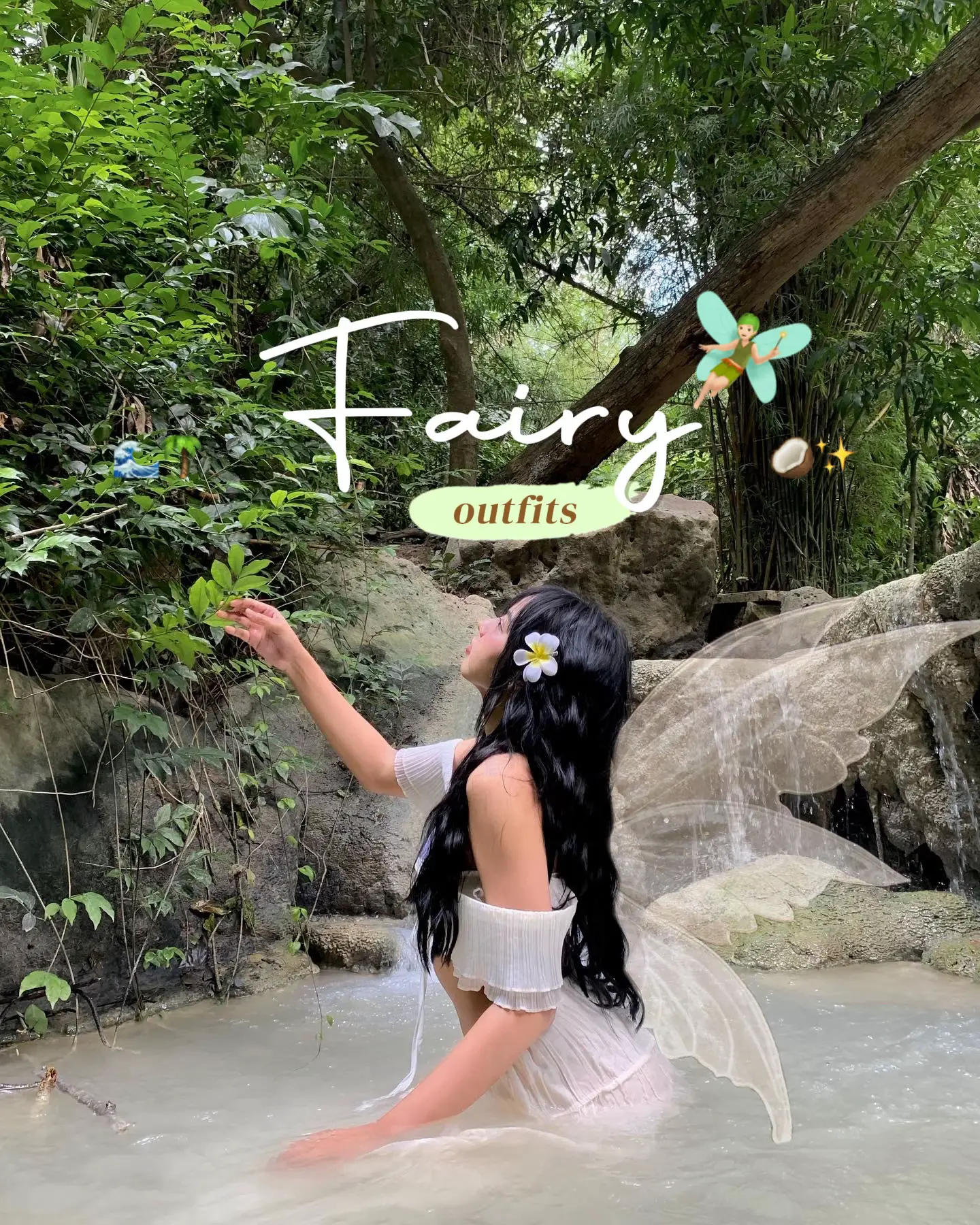 มาแต่งตัวเป็นแฟรี่ในป่ากันน🧚🏻 | แกลเลอรีที่โพสต์โดย Ra Ri | Lemon8