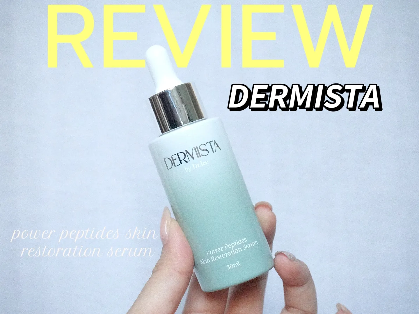 Review Dermista Serum By Dr.ICE | แกลเลอรีที่โพสต์โดย สุดาพาเปย์ | Lemon8