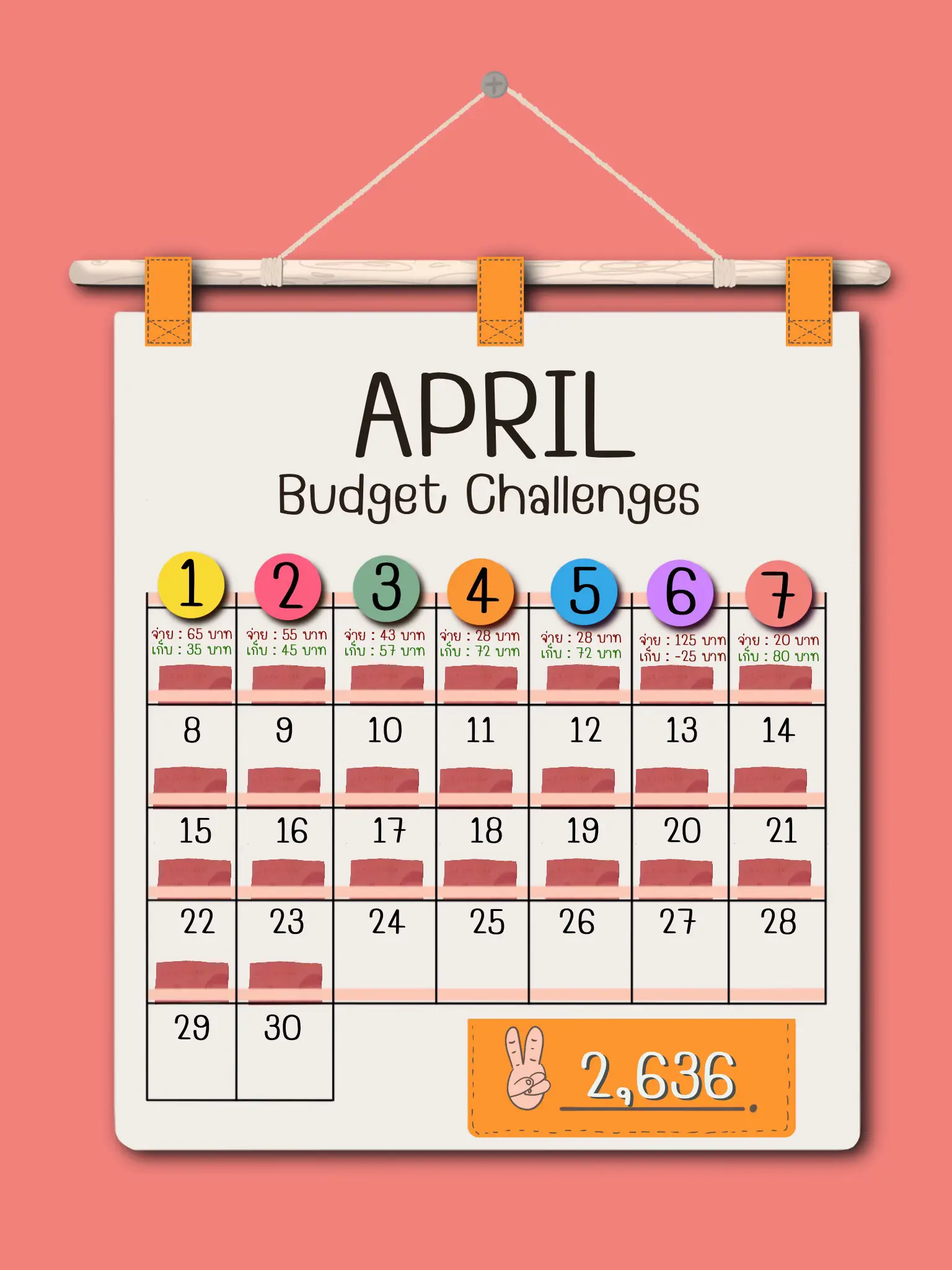April Budget Challenge Day 6 - 7!!! | แกลเลอรีที่โพสต์โดย Memyminen ...