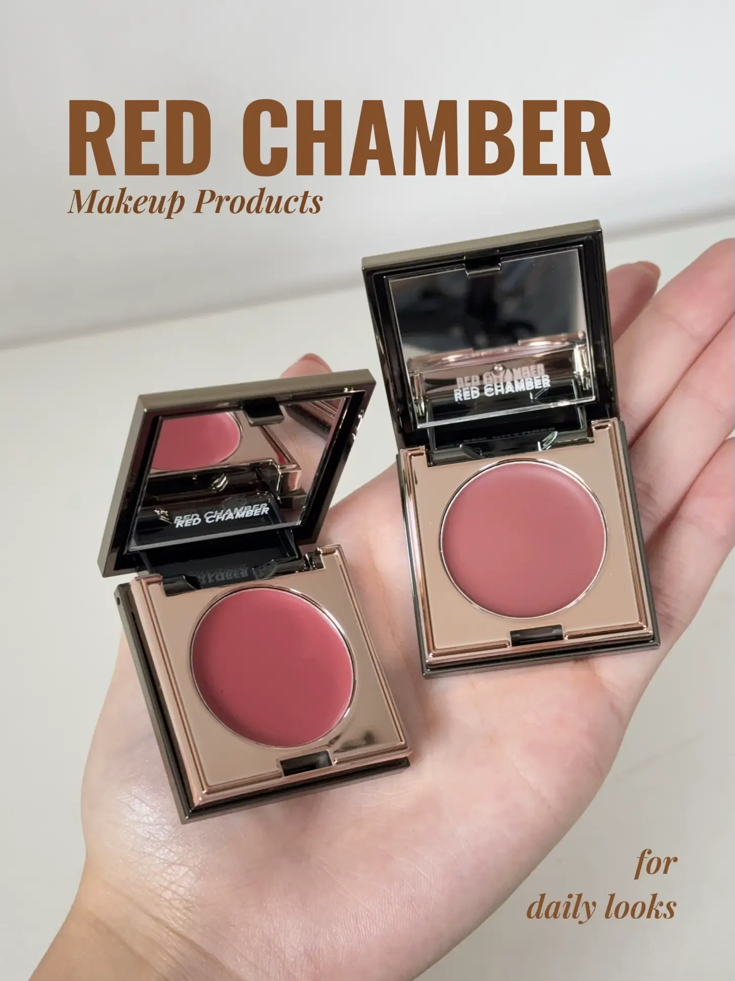 RED CHAMBER ครีมบลัช🤎 สีสวยมากก | แกลเลอรีที่โพสต์โดย Mya Boonnalin ...