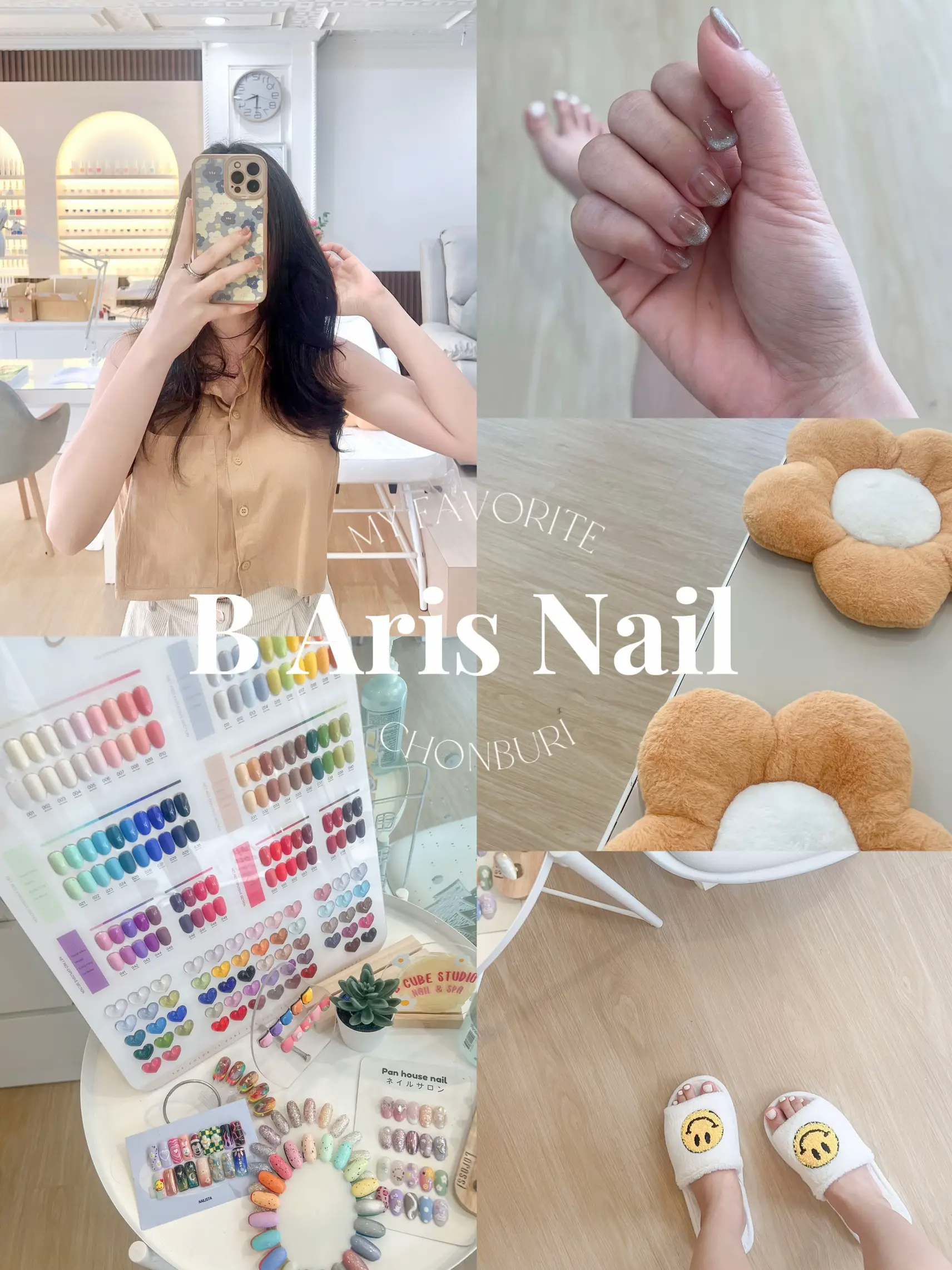 B Aris Nail ร้านทำเล็บชลบุรี🪞 💗 | แกลเลอรีที่โพสต์โดย ยัยแมงบอกต่อ | Lemon8