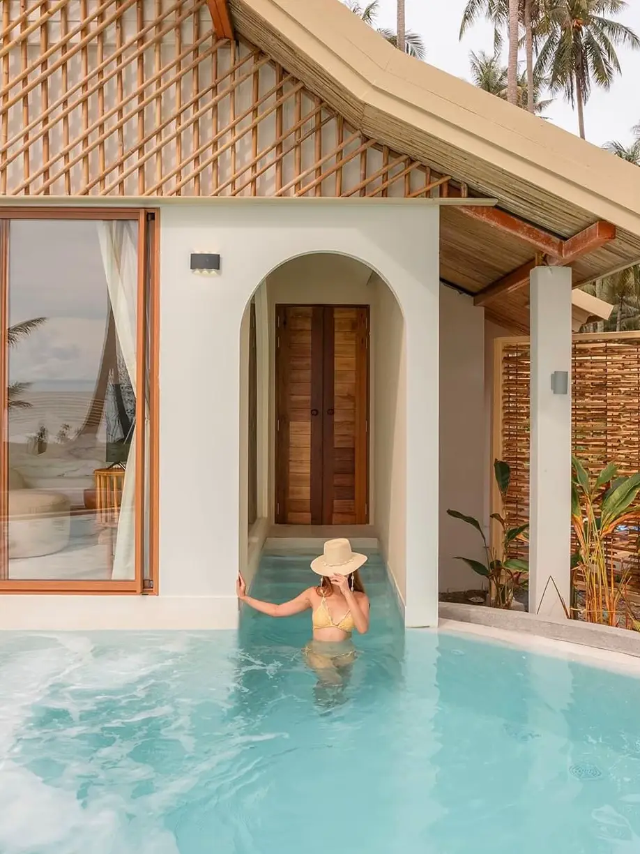 HIDEOUT เกาะกูด นอนพัก Private Poolvilla งบ1950/คน | แกลเลอรีที่โพสต์โดย Lazy Coup | Lemon8