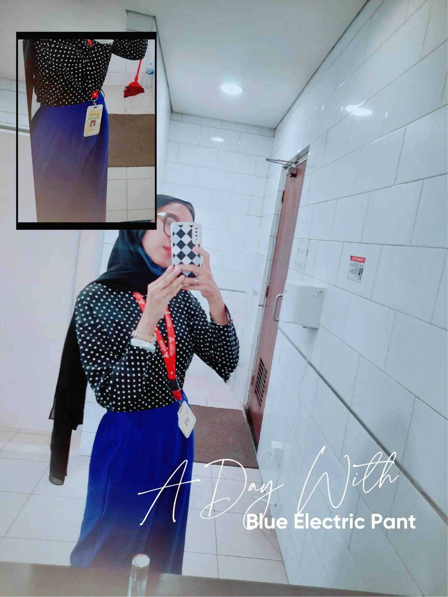 OOTD Blue Electric Pant | Gallery posted by Mamanda | Lemon8