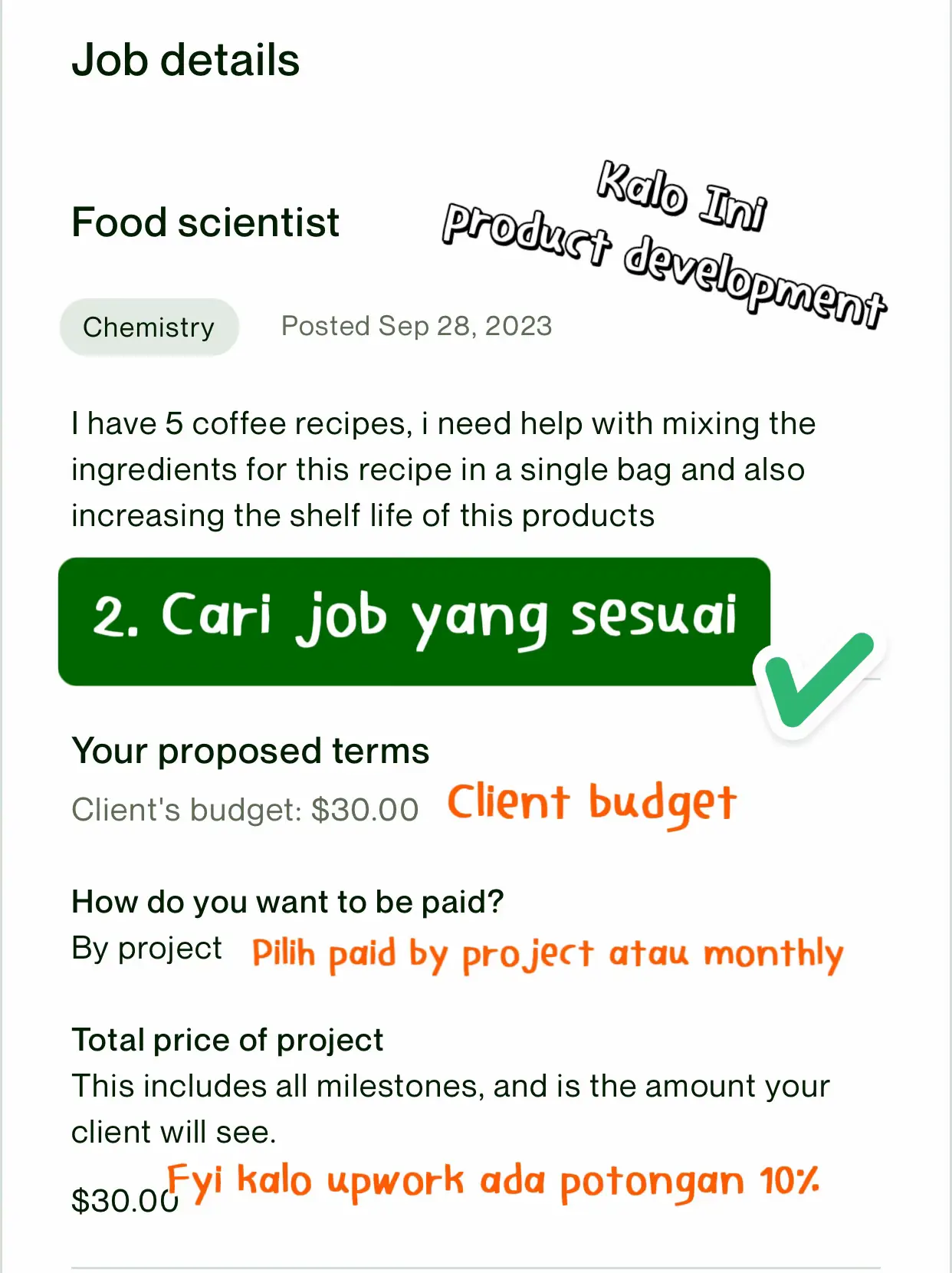 Tips for apply on upwork | Galeri diposting oleh Mida Nursln | Lemon8