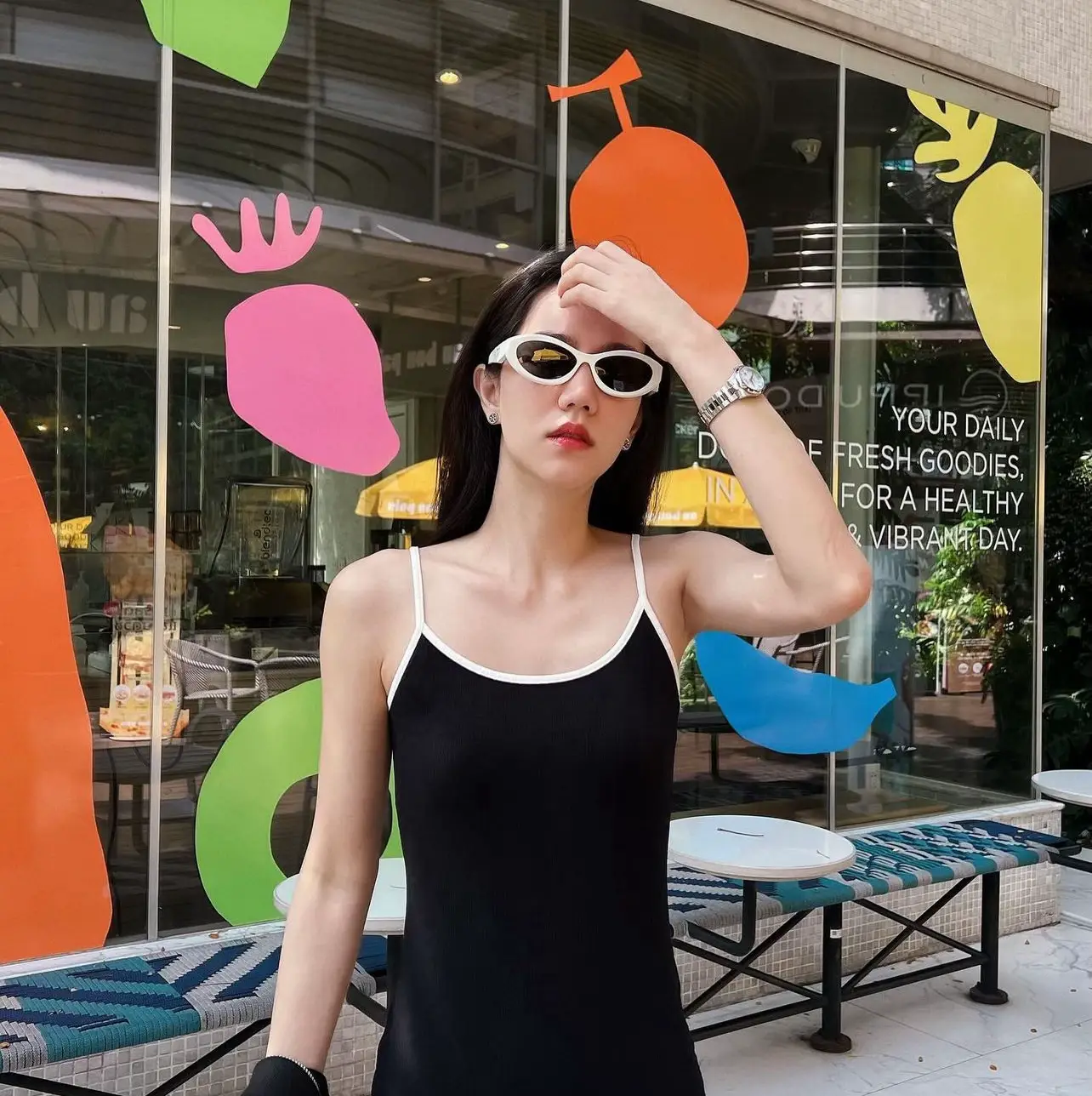 แว่นที่ต้องมี PRADA รุ่นใส่ง่าย PR26ZS | แกลเลอรีที่โพสต์โดย Moshi Optic | Lemon8