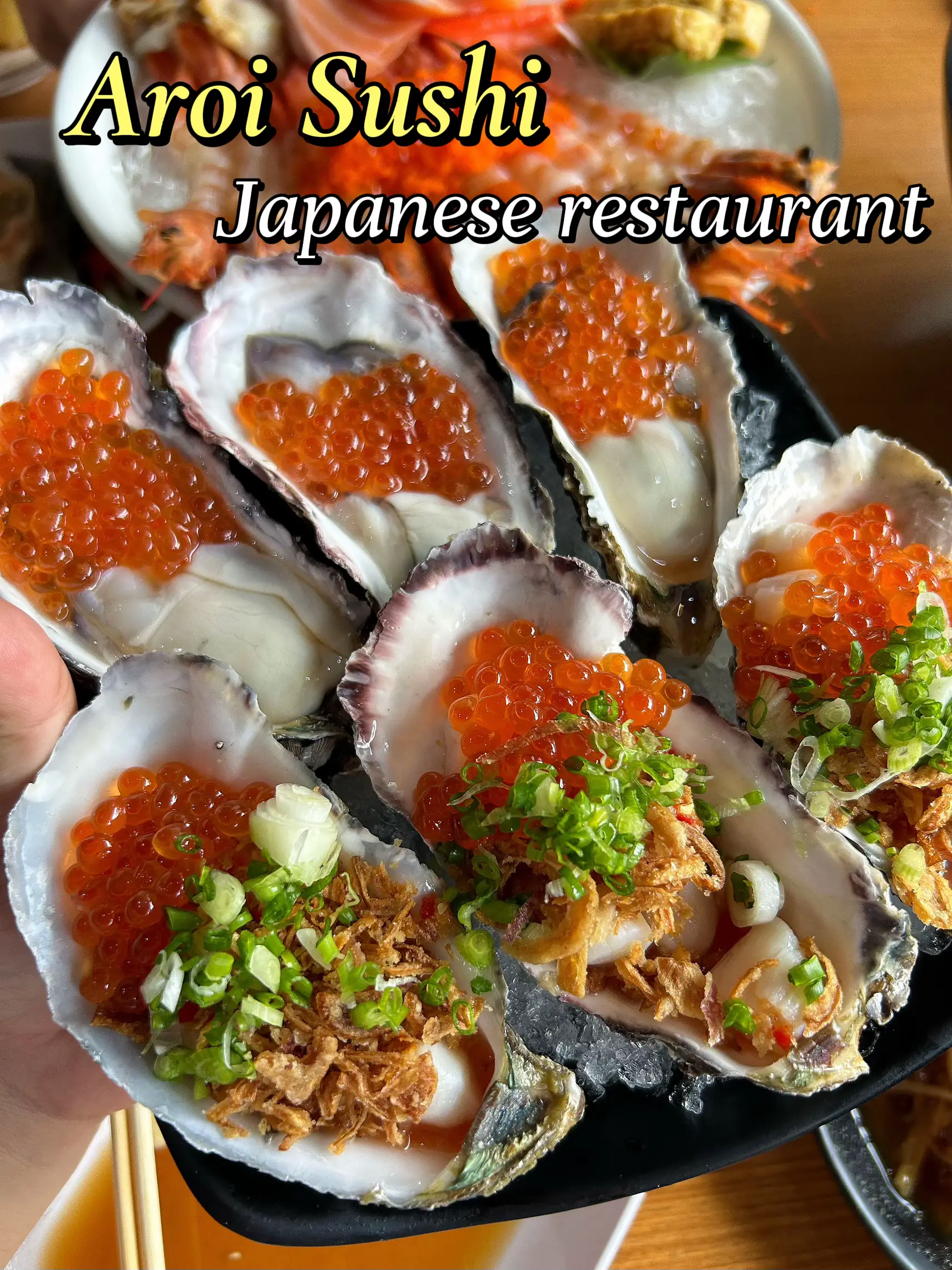 Aroi Sushi Japanese restaurant | แกลเลอรีที่โพสต์โดย EatAmAom(อ้อม) | Lemon8