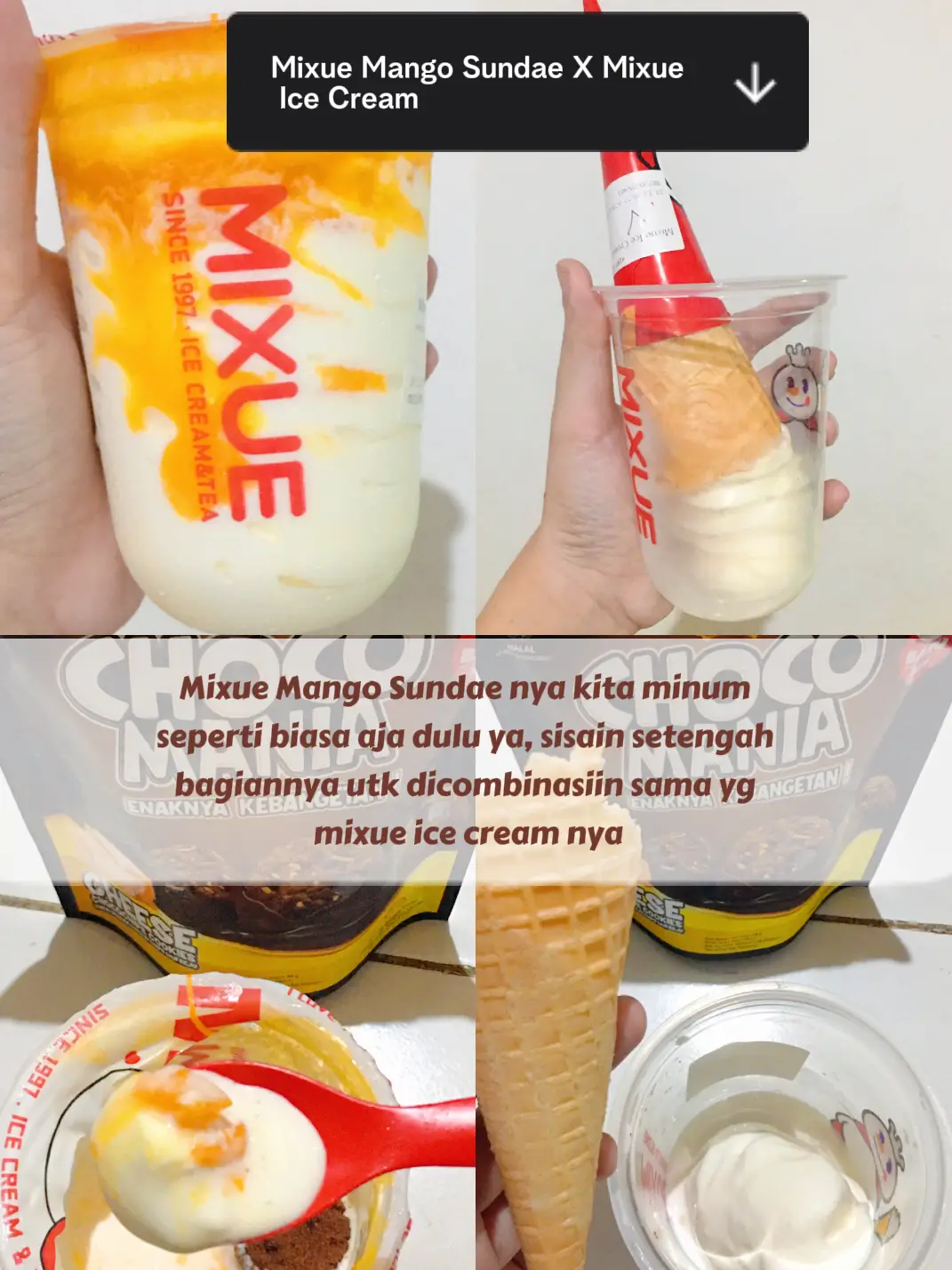 Tambahkan Ini, Cara Baru Menikmati Mixue 🤩👀 | Galeri diposting oleh ...