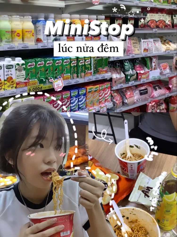 vlog: quậyy banh ministop lúc nửa đêm | Video do éng đăng | Lemon8