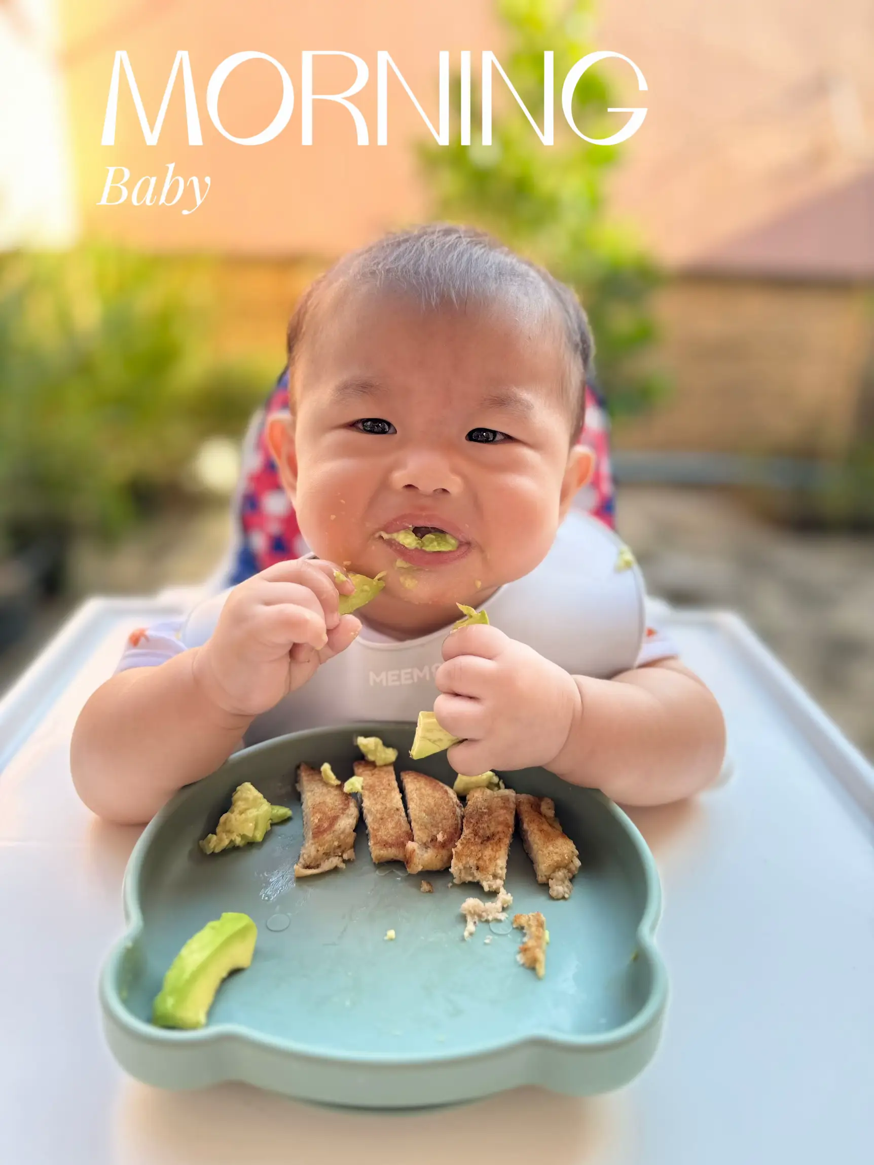 BLW DAY 12 วัย 6 เดือน | วิดีโอที่เผยแพร่โดย Warasis | Lemon8