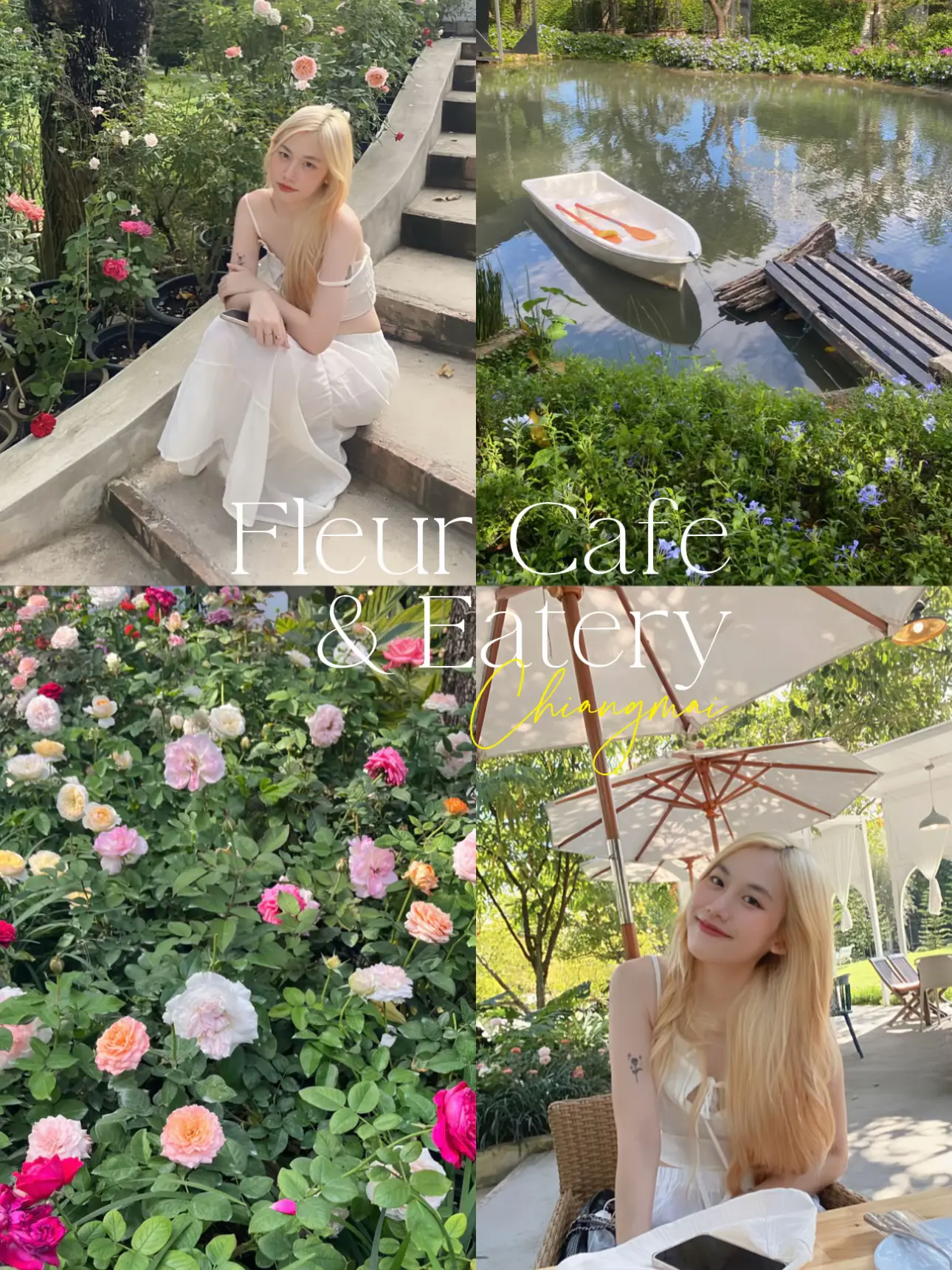 Fleur Cafe & Eatery, คาเฟ่ดอกกุหลาบ💖🥹💐 | แกลเลอรีที่โพสต์โดย bright 💐 ...