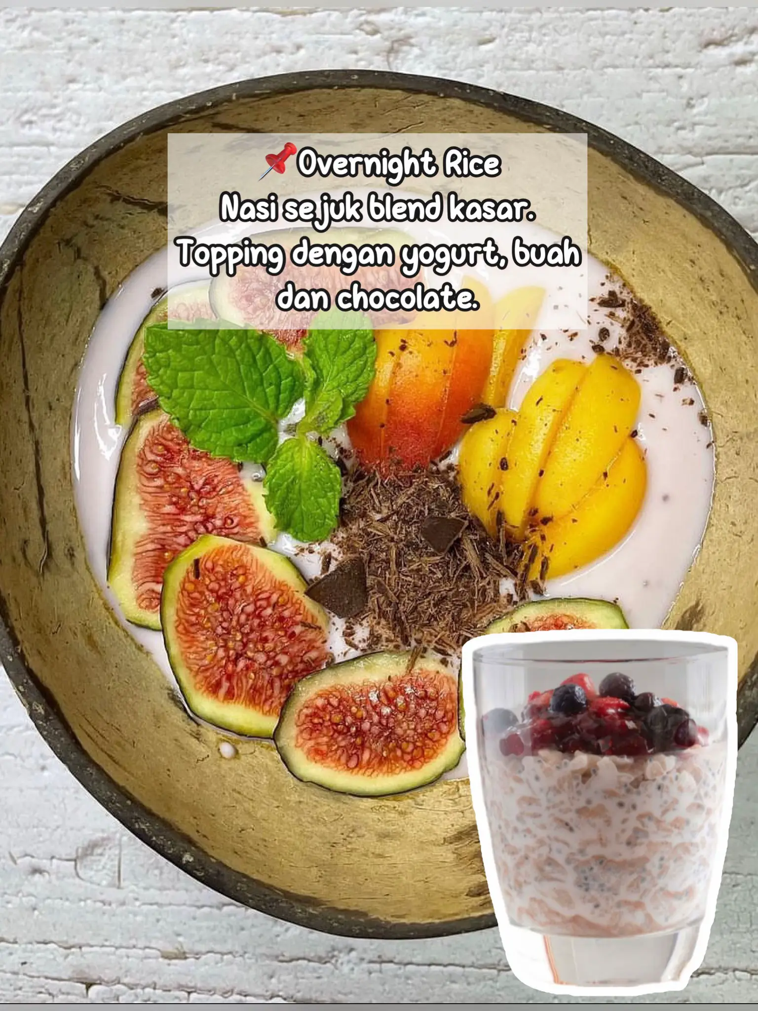 Recipe Overnight Rice | Galeri disiarkan oleh PnSyuhaida | Lemon8