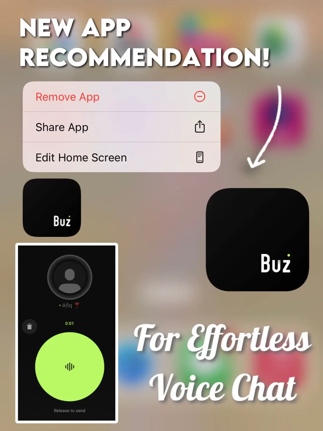New App Recommendation: For Effortless Voice Chat! | Galeri disiarkan ...